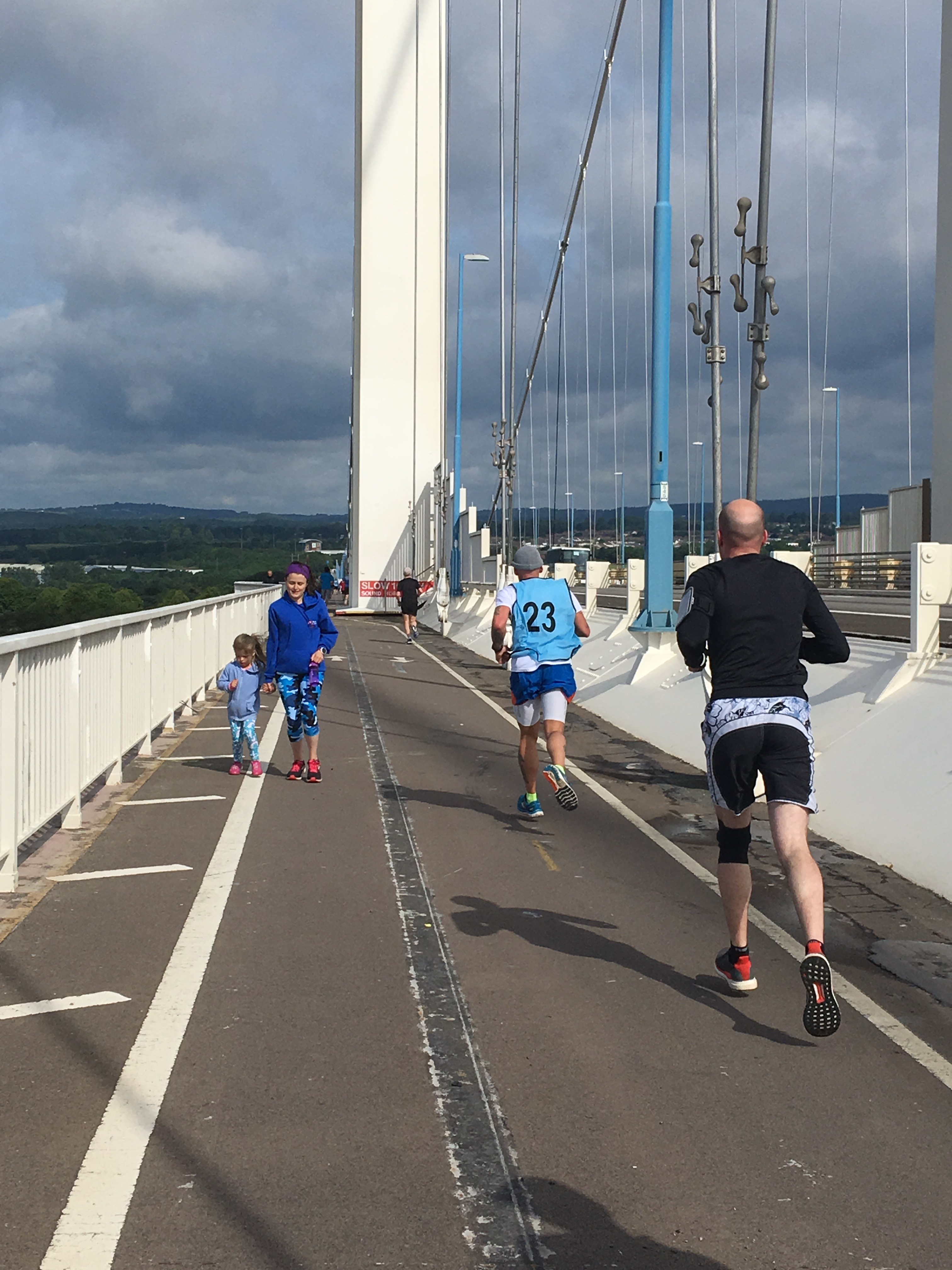 After the storm and Pacer Day | Severn Bridge parkrun