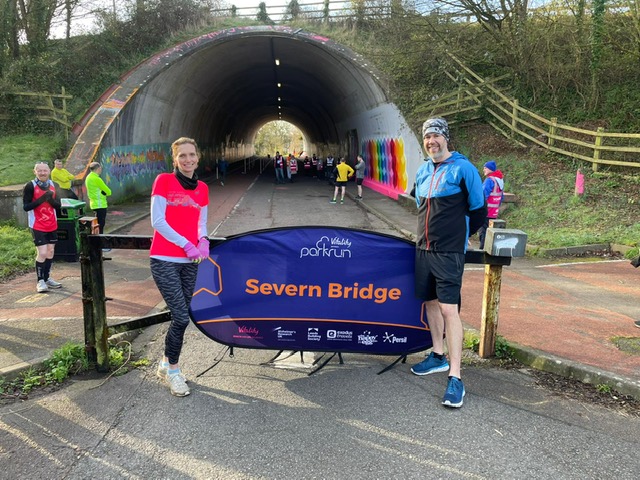 England V Wales day!! | Severn Bridge parkrun