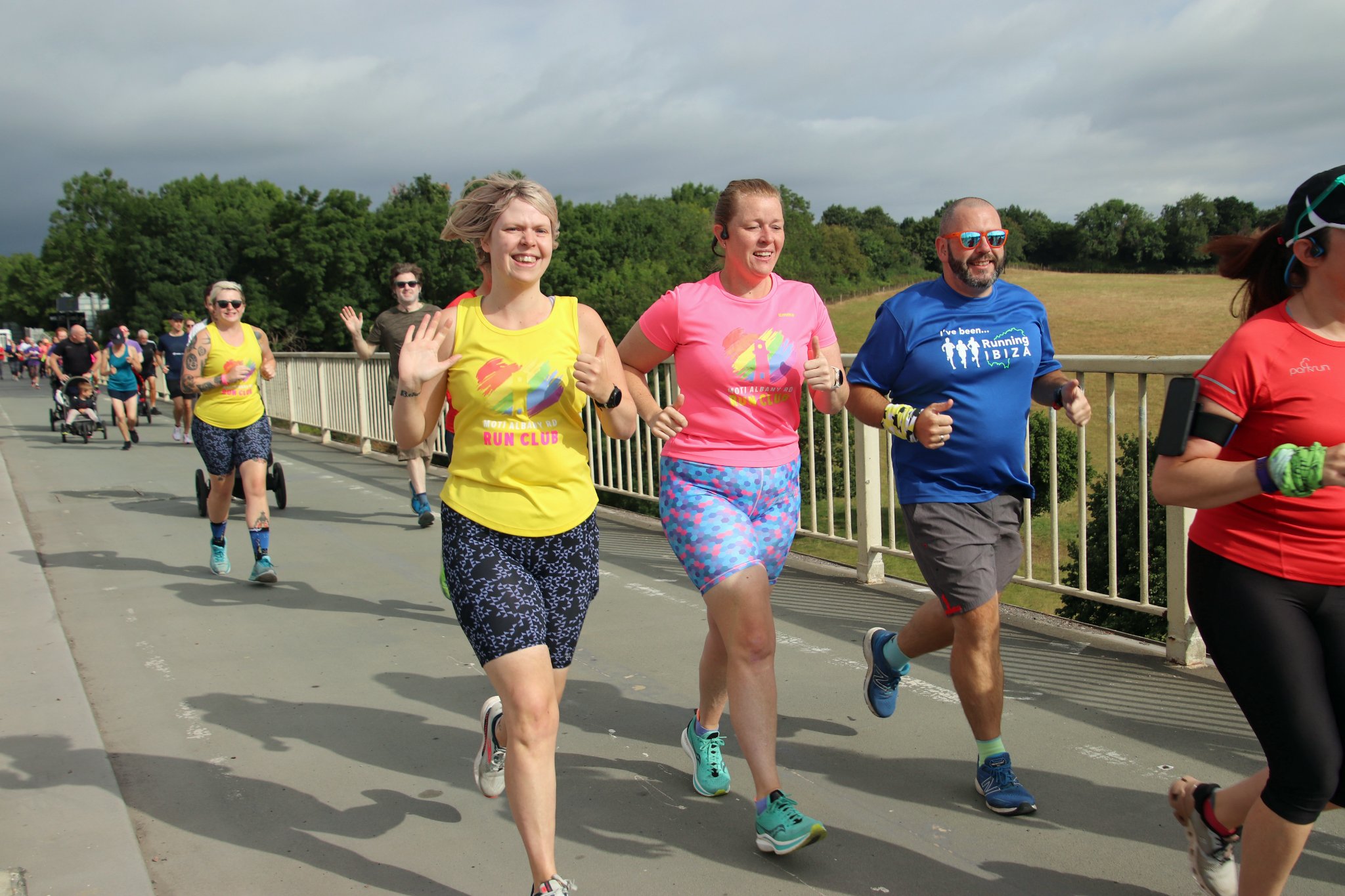 3 milestones for Moti Run Club | Severn Bridge parkrun