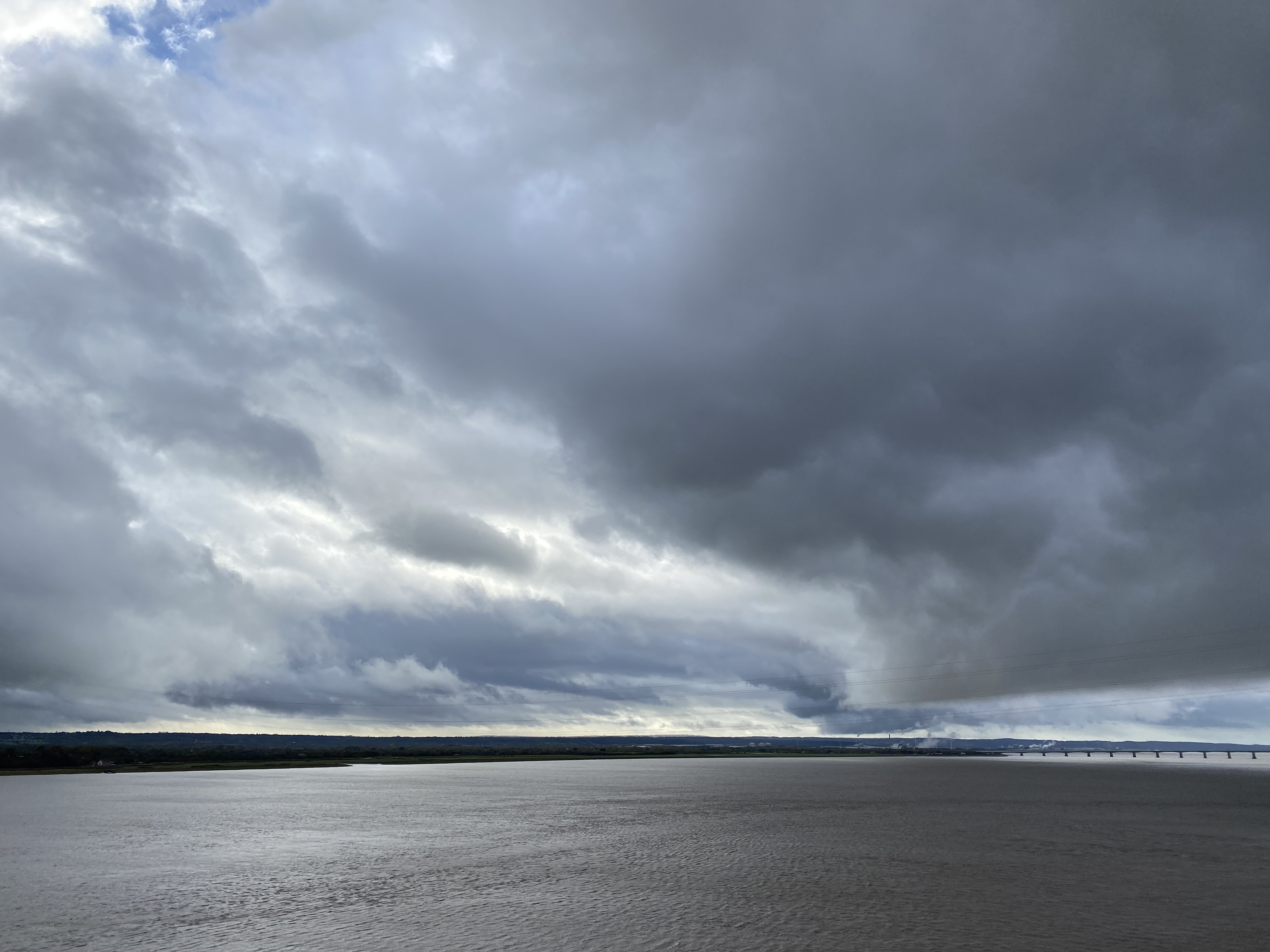 One grey, damp, windy morning….. | Severn Bridge parkrun