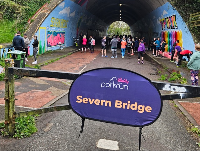 Stunning setting on a bridge! | Severn Bridge parkrun