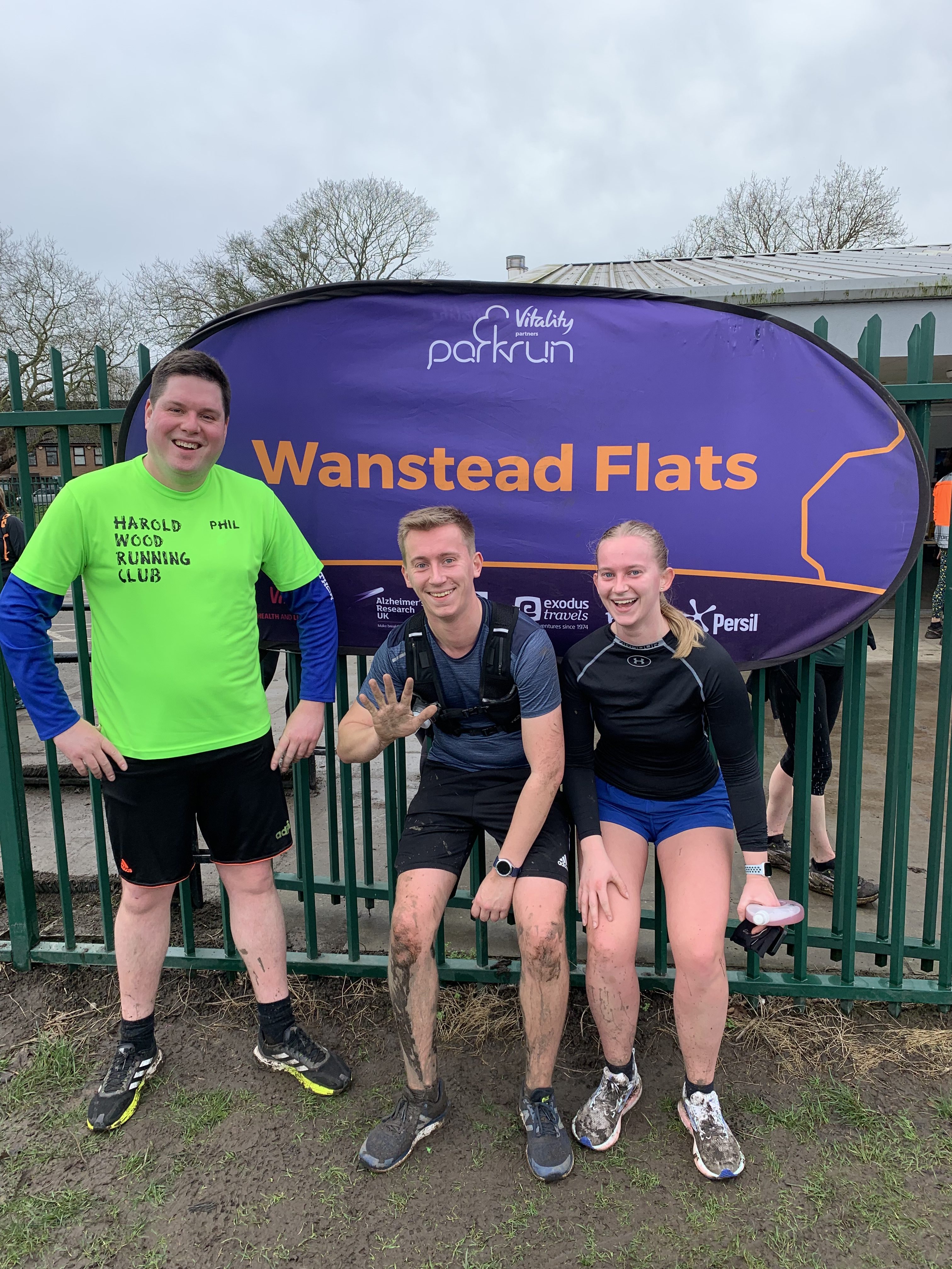 A fun filled muddy run at Wanstead Flats Parkrun #663 on Saturday 22-02 ...
