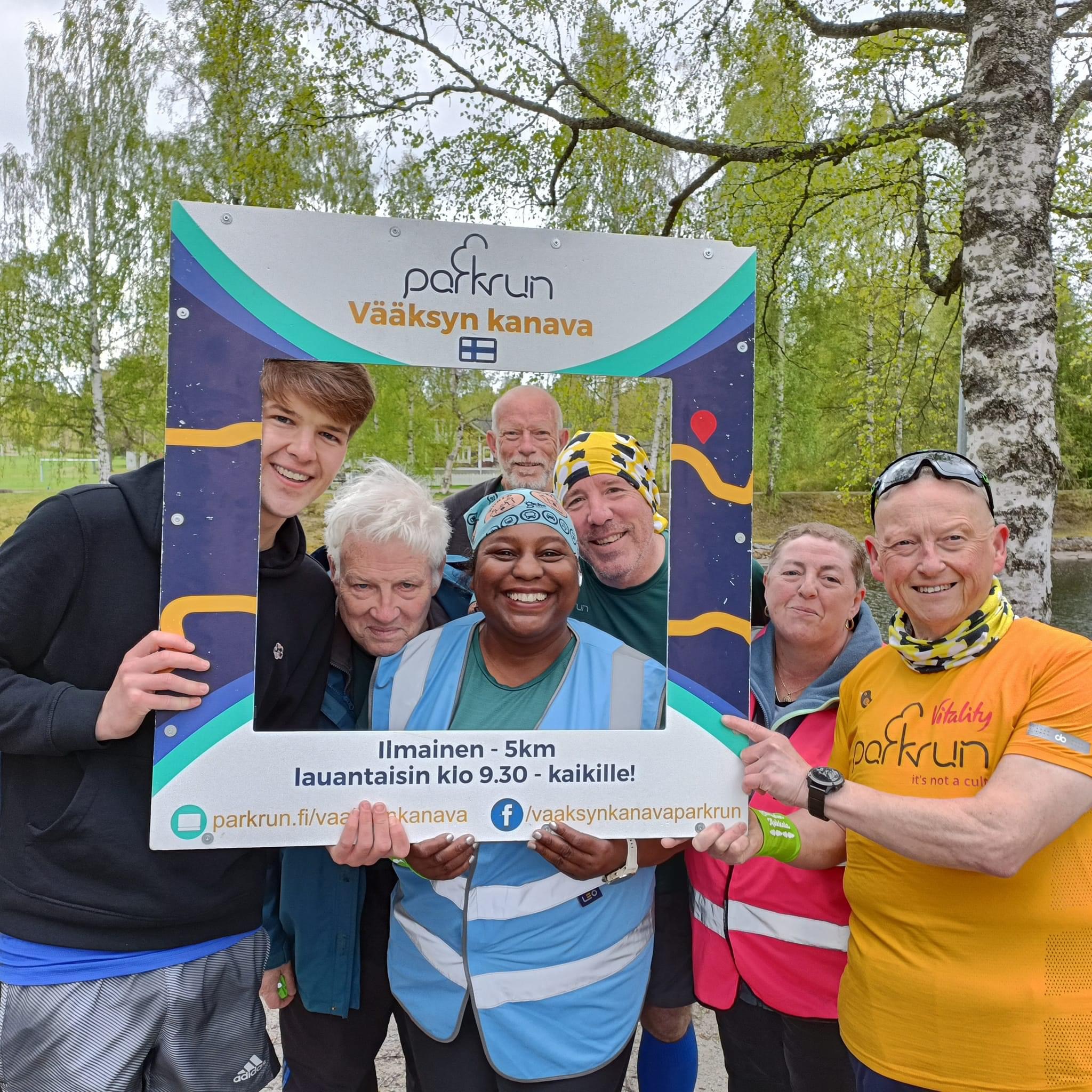 Vääksyn kanava parkrun runreport #161 on 18th May ”Helatorstai ...