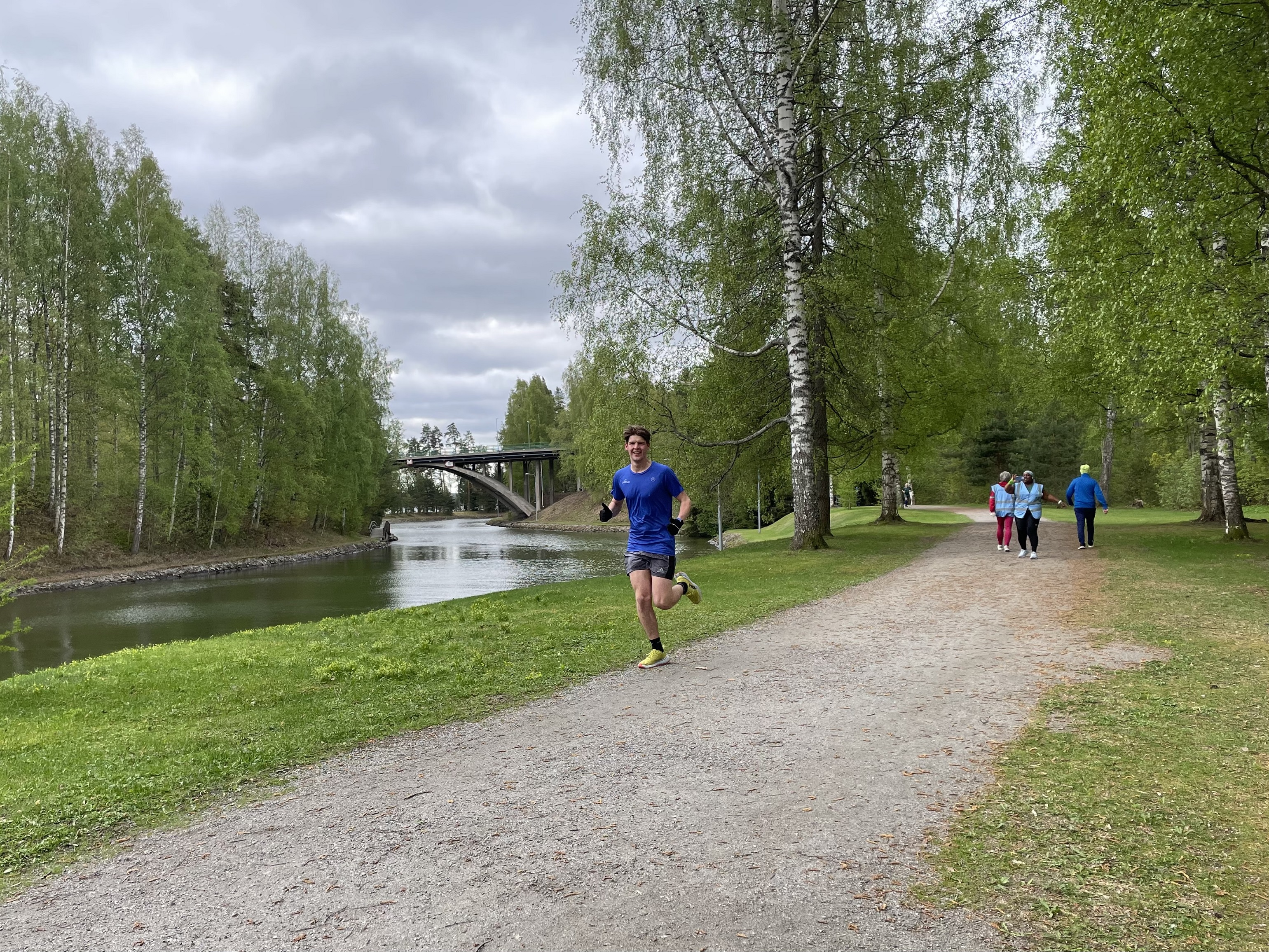 Vääksyn kanava parkrun runreport #161 on 18th May ”Helatorstai ...