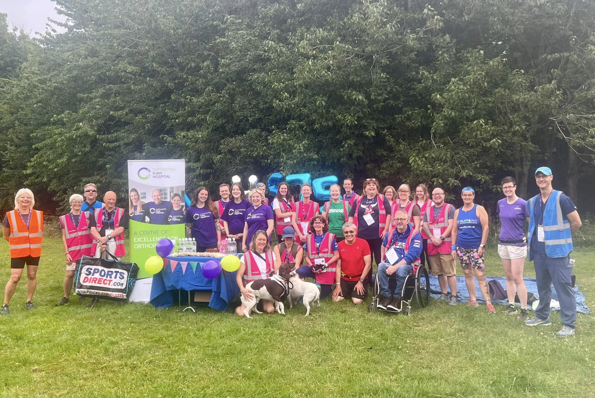An Event In Blue For 75 Years Of The Nhs Henley Wood Parkrun Oswestry