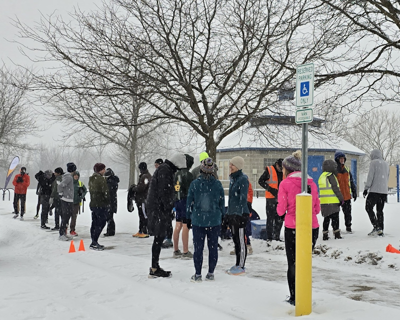 2/15/2025 Lillie parkrun #269: White ‘n’ Bright | Lillie parkrun, Ann Arbor