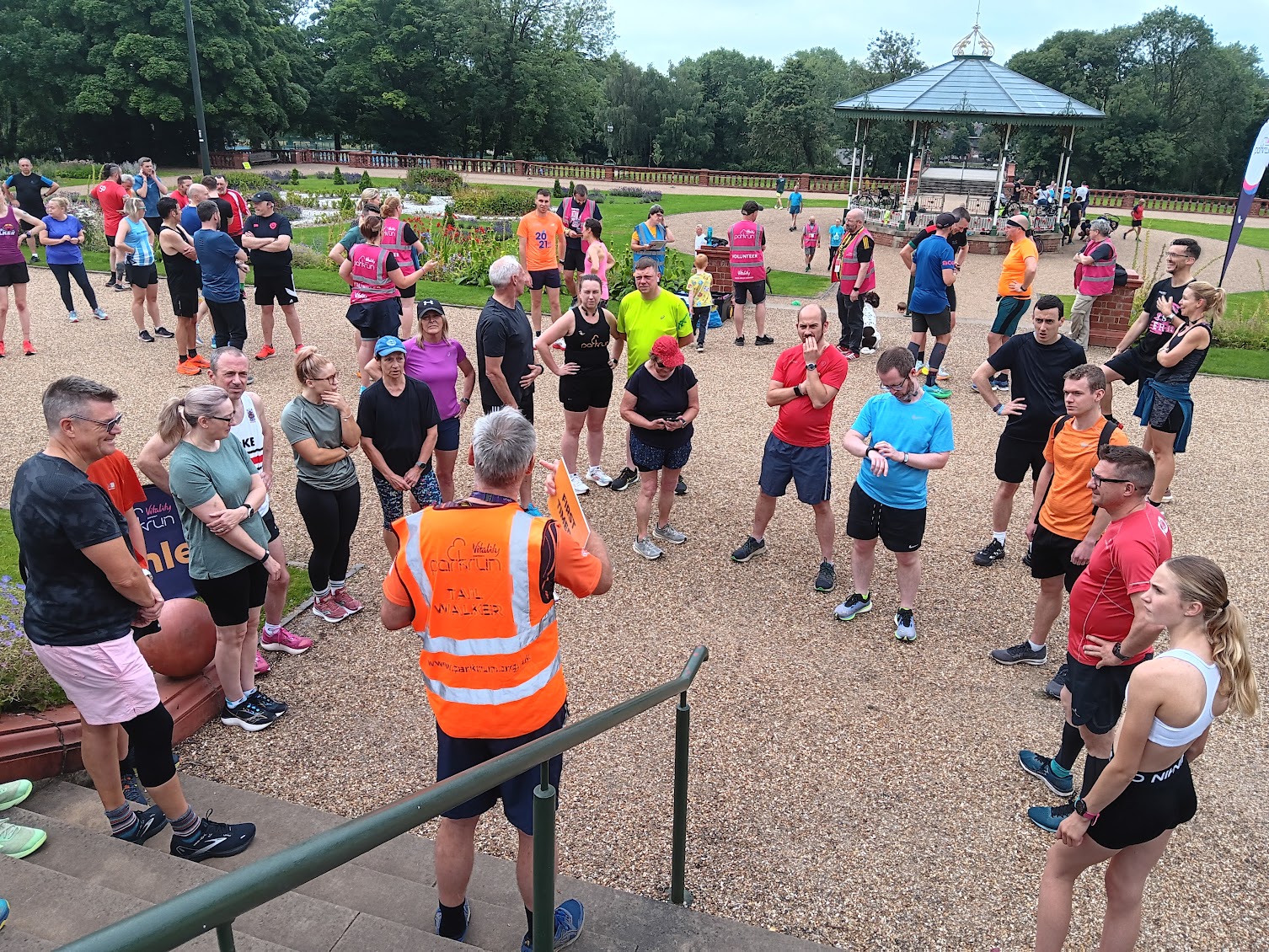 Event #589 – A volunteer milestone! | Hanley parkrun
