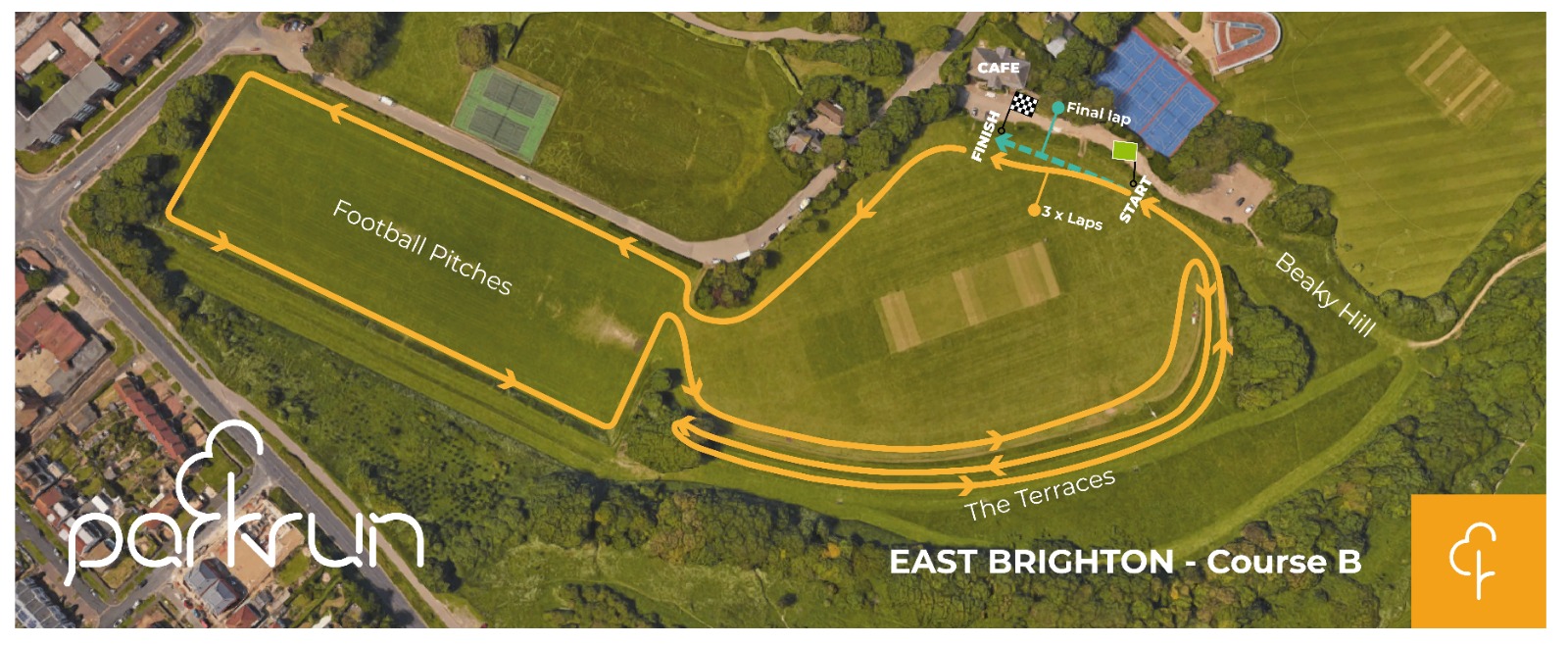 Event number 91 – the new route! | East Brighton parkrun