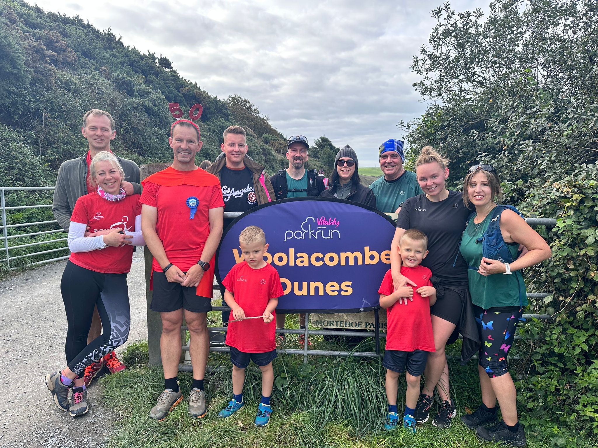 Woolacombe Dunes parkrun Event #181 – the birthday and milestone one ...