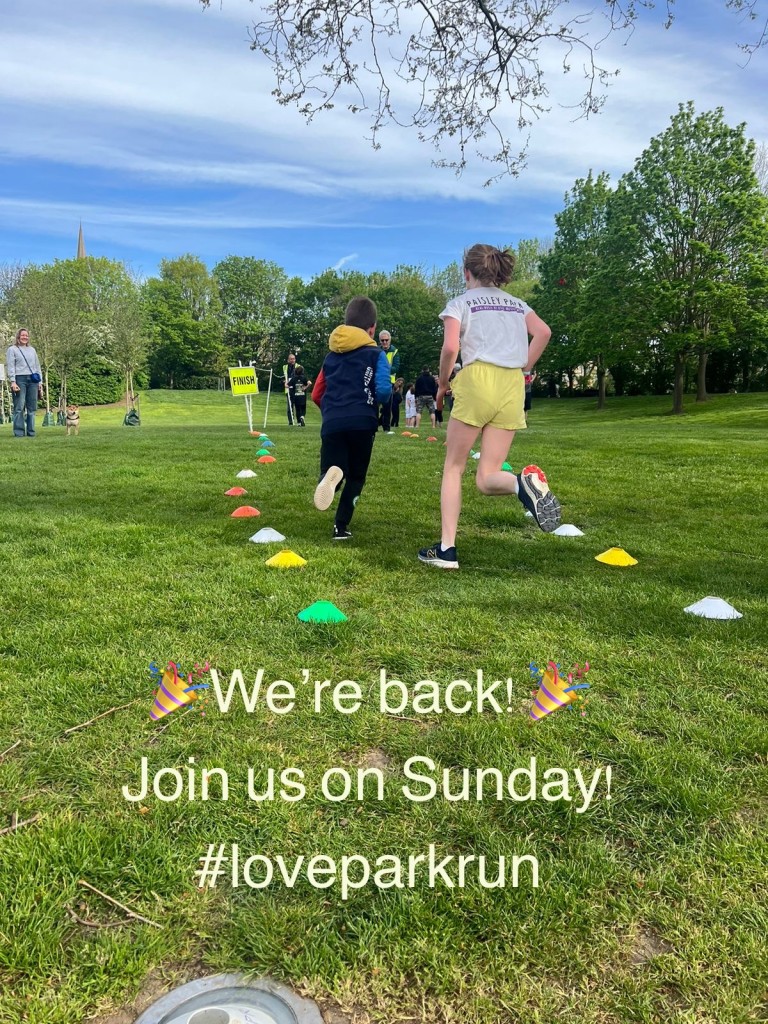 Welcome back! | Paddington Rec junior parkrun