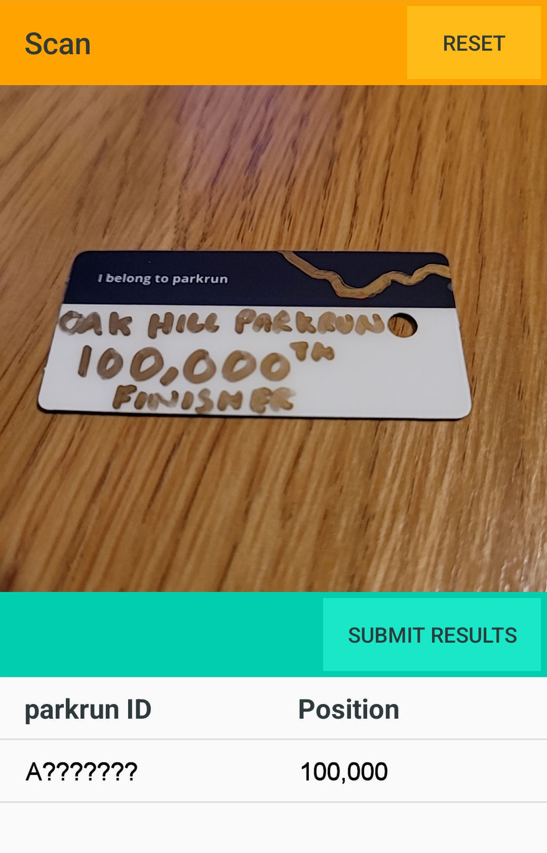 Oak Hill celebrates 100,000th finisher | Oak Hill parkrun