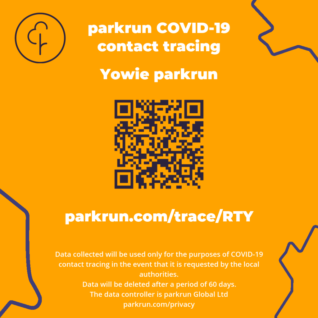 QR Code COVID Contact Tracing | Yowie parkrun