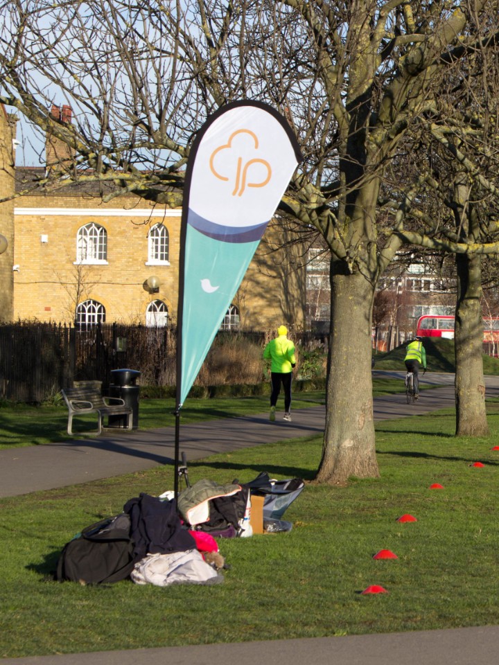 Oh, flag – we miss you dearly! | Burgess junior parkrun