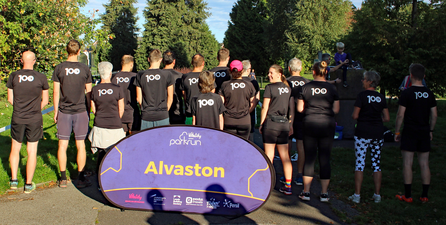 Alvaston parkrun 100 | Alvaston parkrun