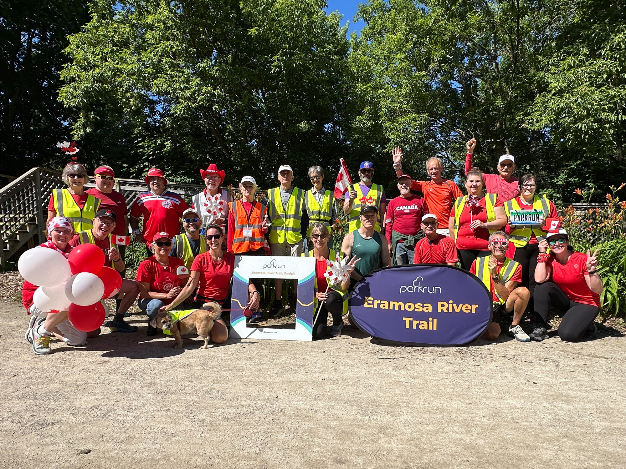 UK parkrunner enjoys Canada Day and ERT parkrun | Eramosa River Trail ...