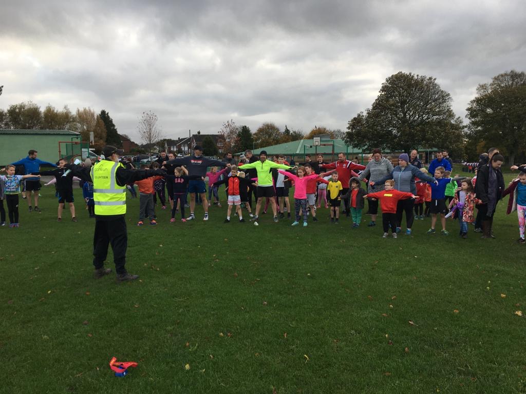 Yeovil Rec’s junior firework display | Yeovil Rec junior parkrun