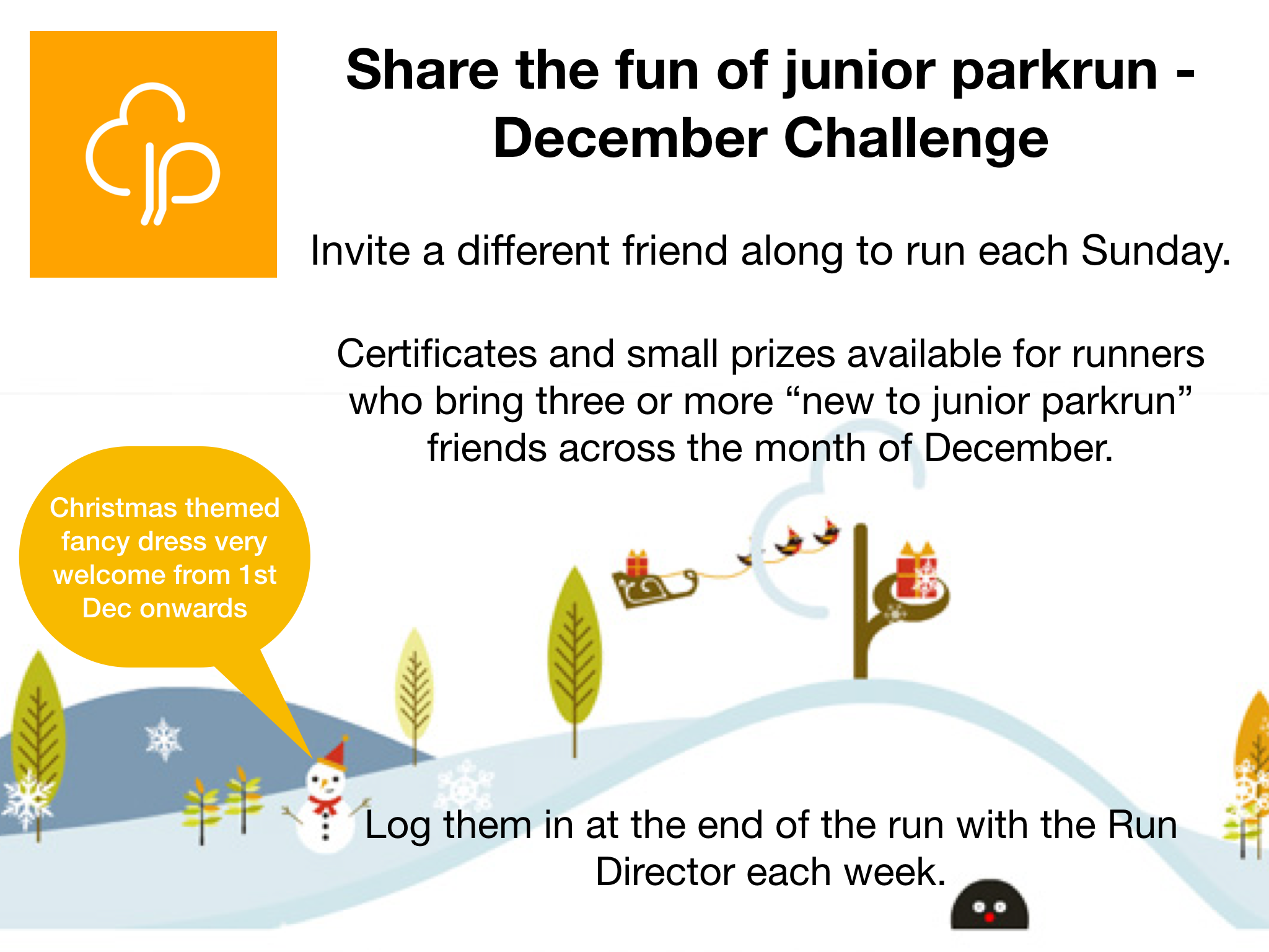 December Challenge- Share the fun of junior parkrun | The Waterfront ...