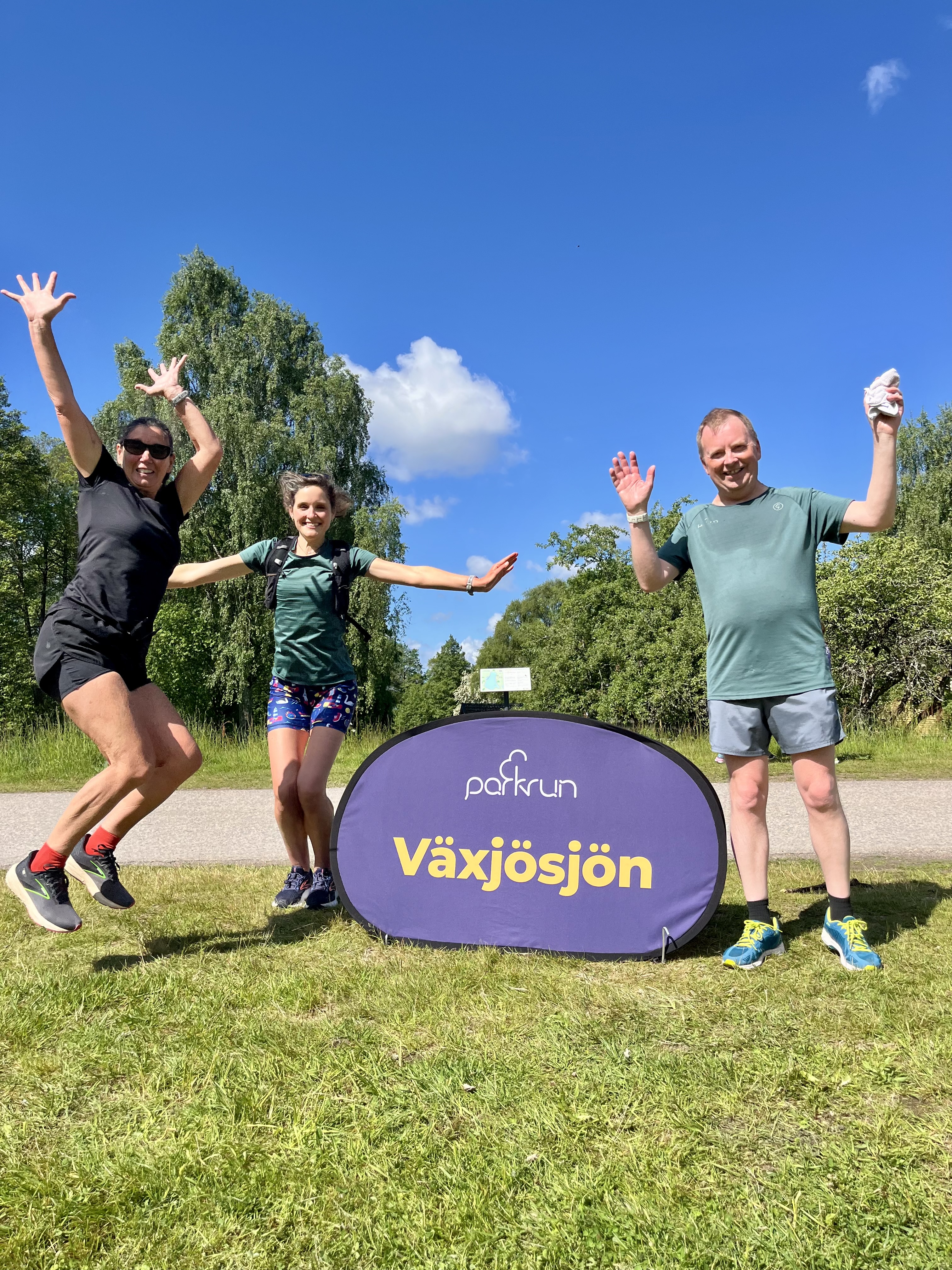 Växjösjön Parkrun #227 Ascension day report by Sara | Växjösjön parkrun