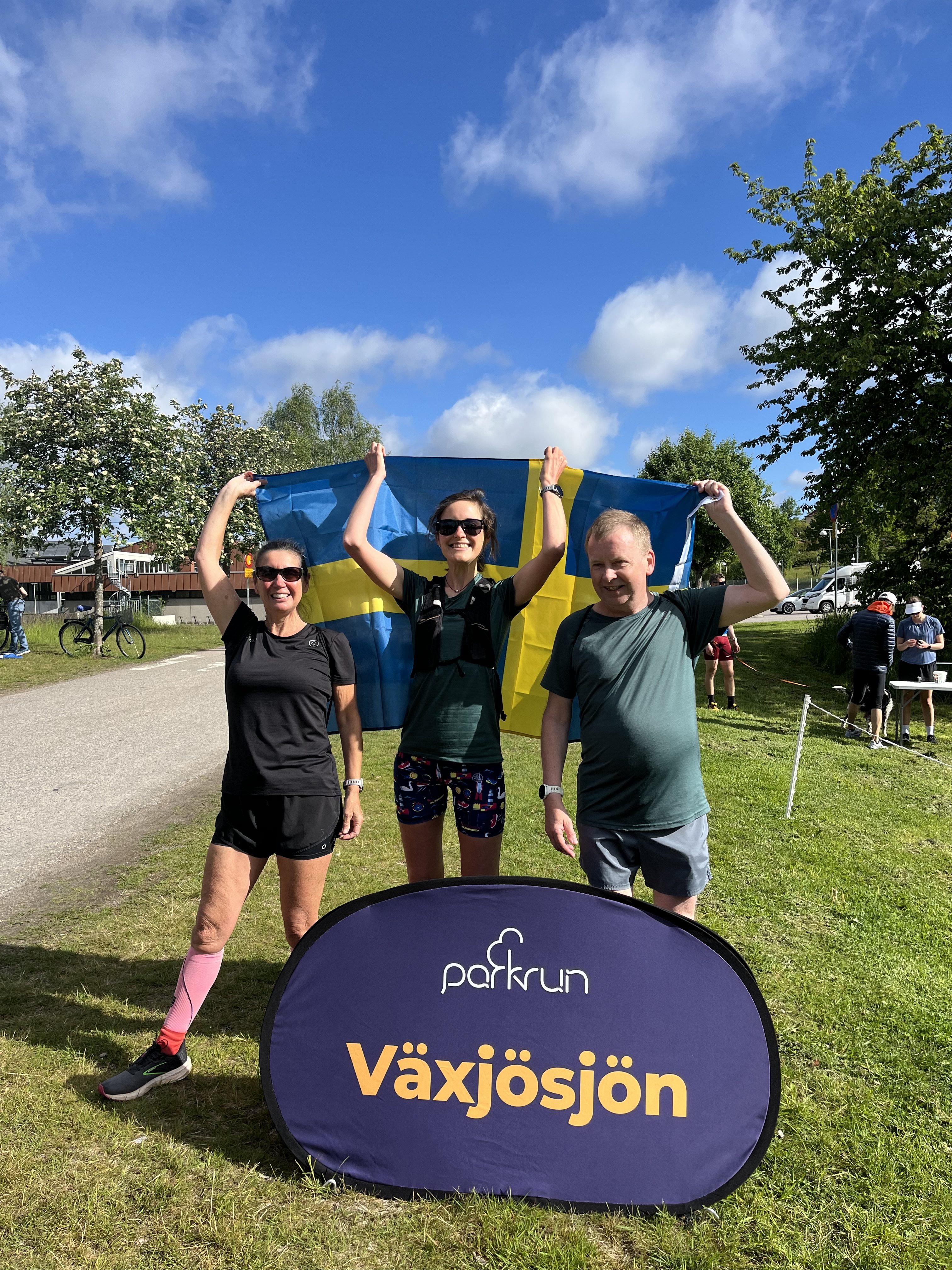 Växjösjön Parkrun #227 Ascension day report by Sara | Växjösjön parkrun