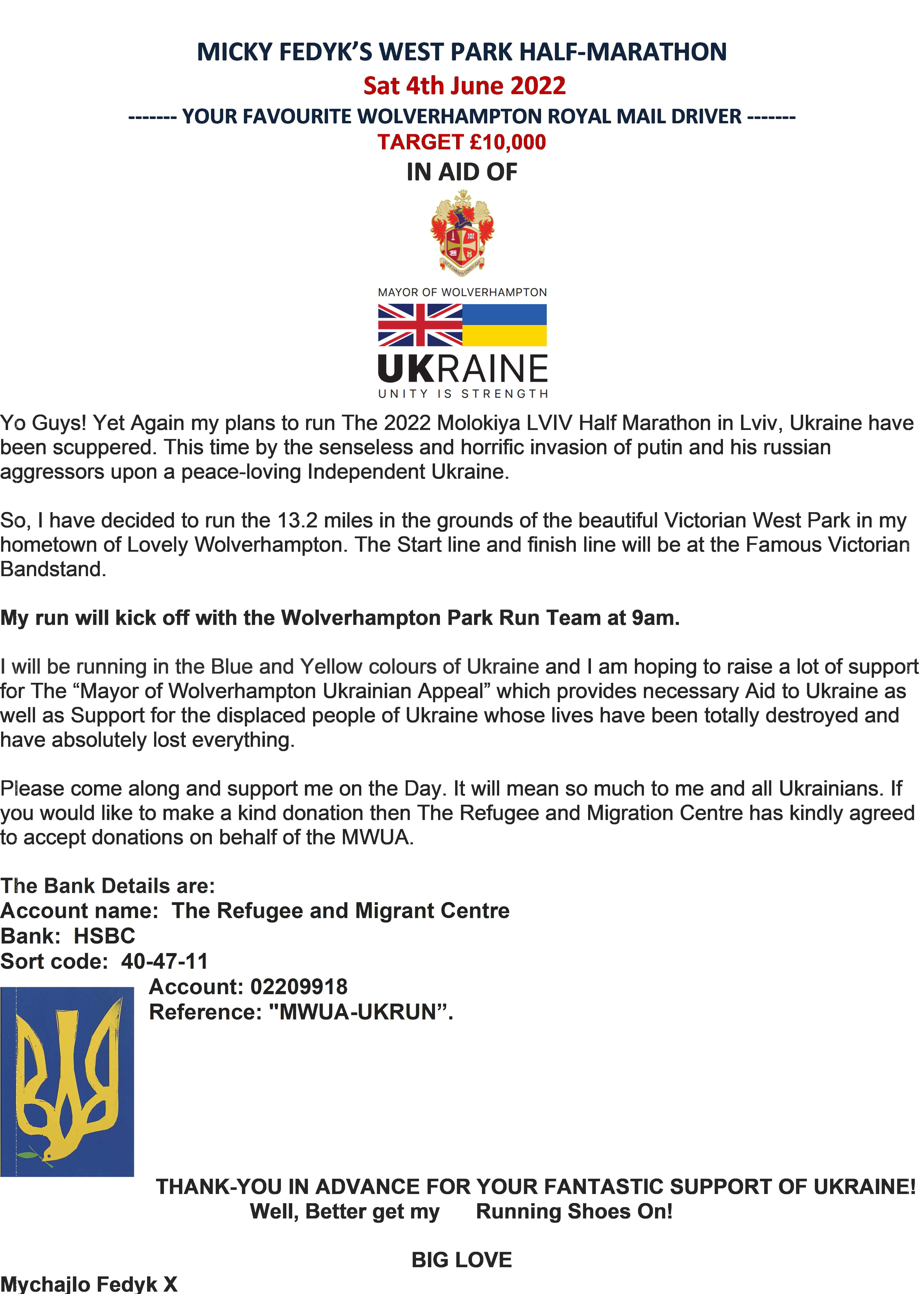 Micky Half | Wolverhampton parkrun