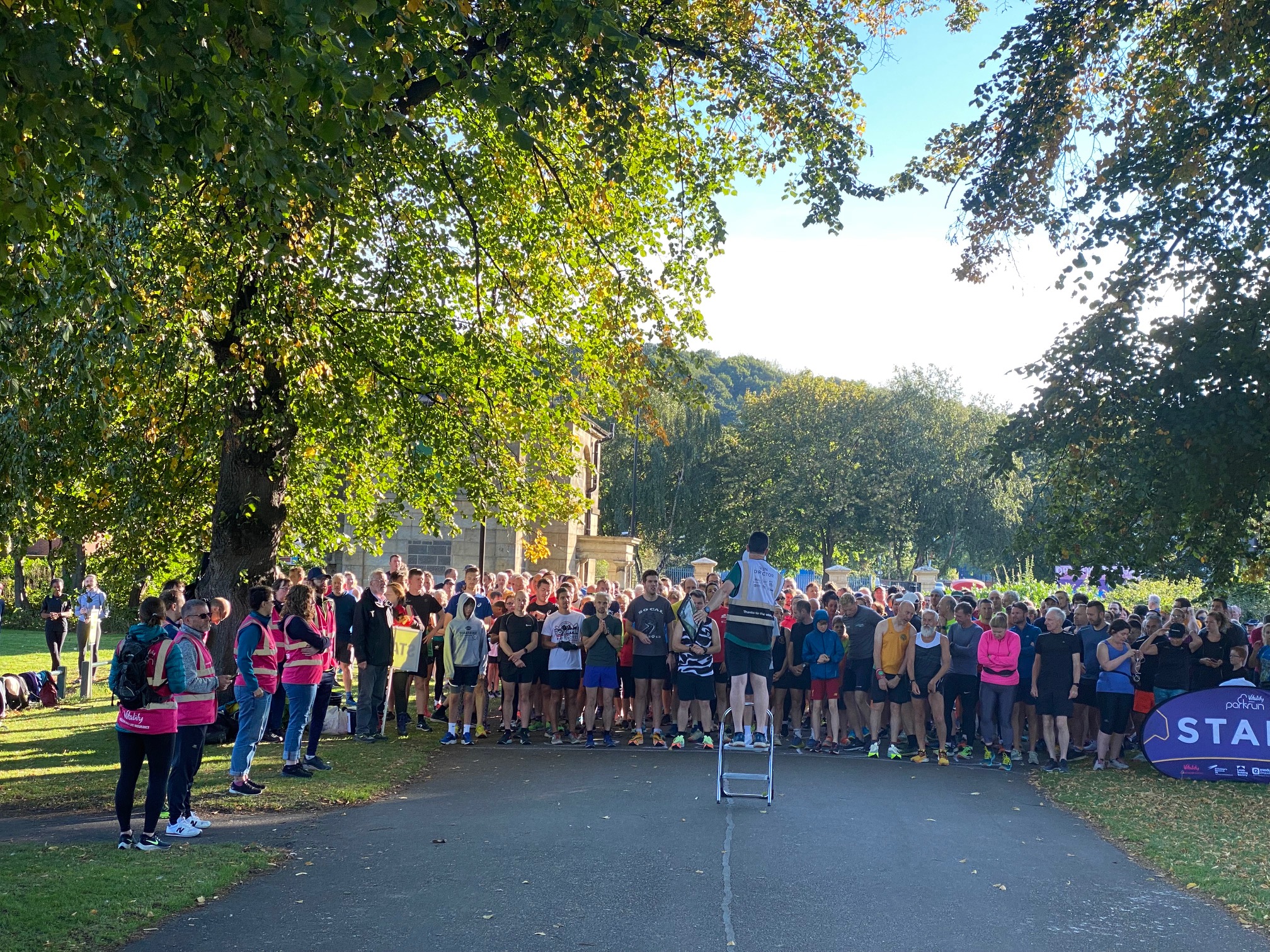 A gorgeous Autumnal morning ! | Hillsborough parkrun