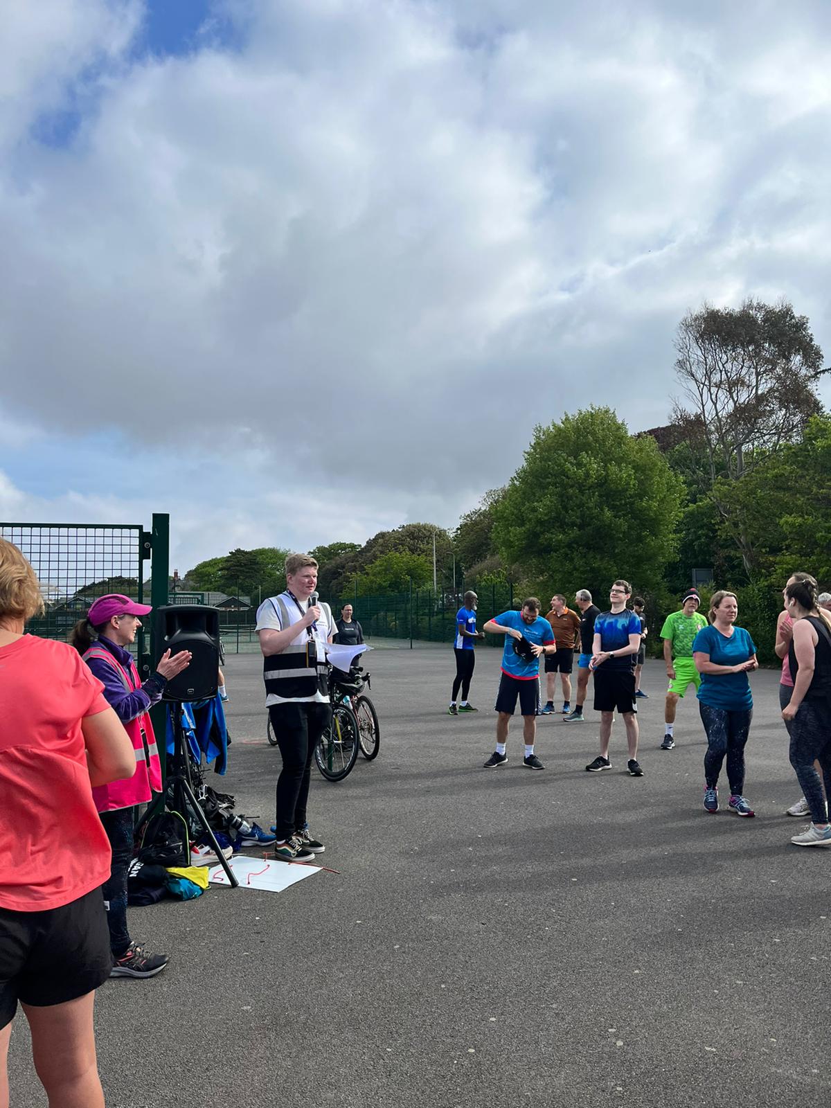 Another lovely parkrun at Clevedon. Plenty of milestones today ...