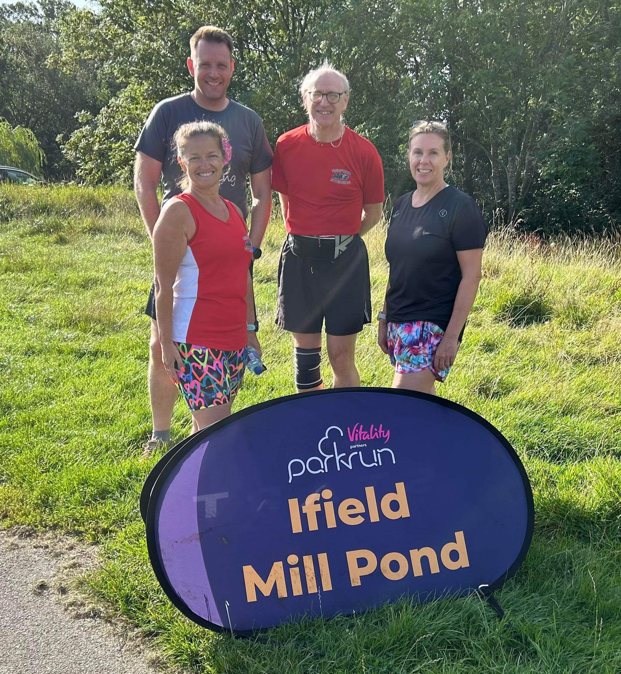Run Report #128: It’s the volunteers that make parkrun what it is! | Ifield Mill Pond parkrun