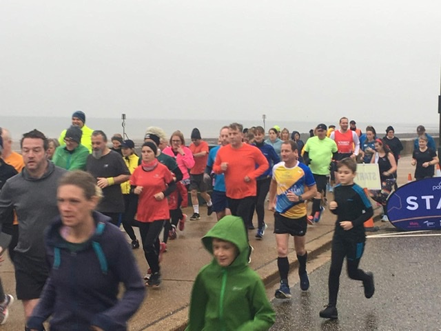 Hunstanton Promenade Park Rainy Run 8! | Hunstanton Promenade parkrun