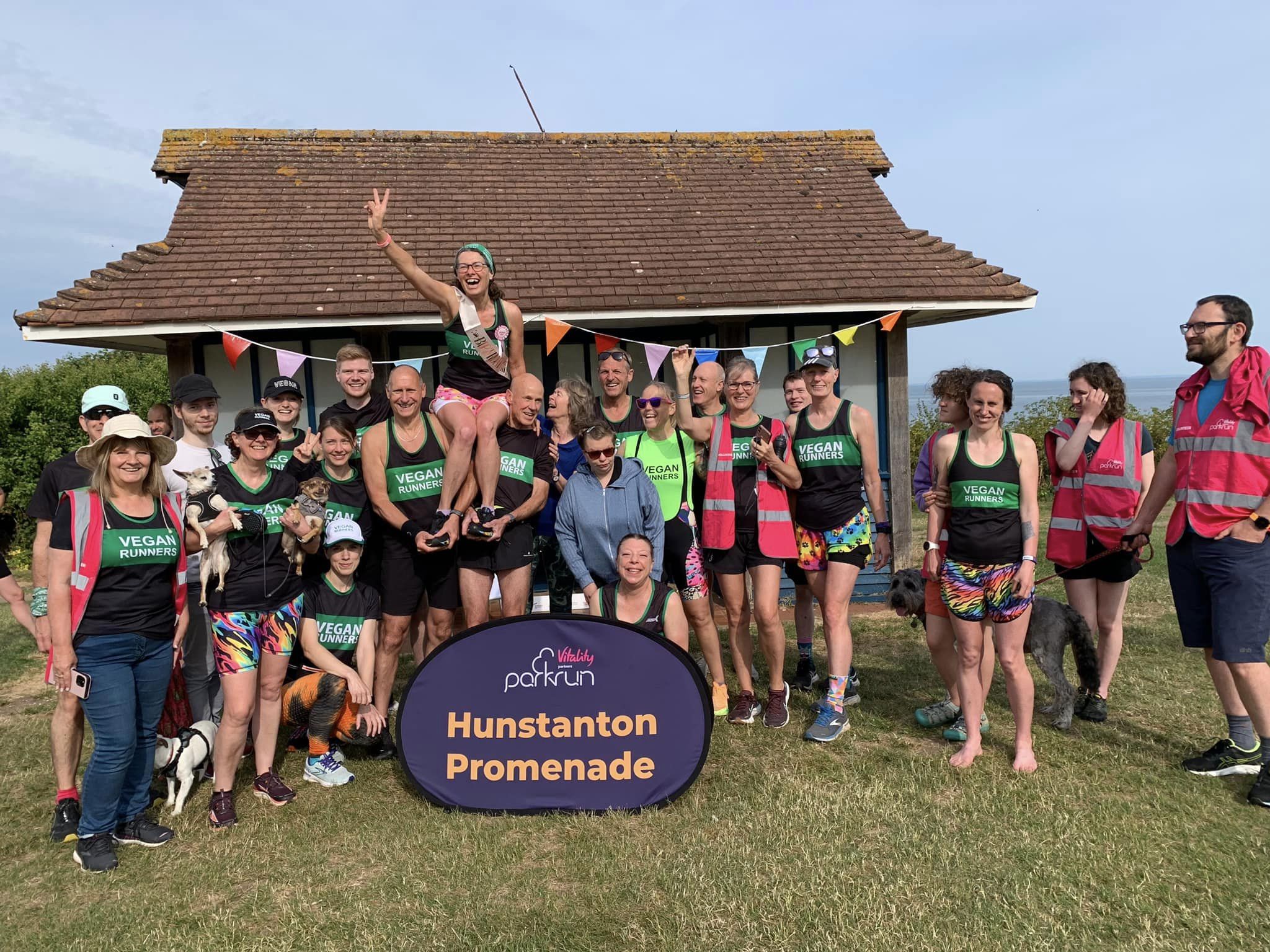 A day of celebration at Hunstanton Promenade Parkrun No.121 ...