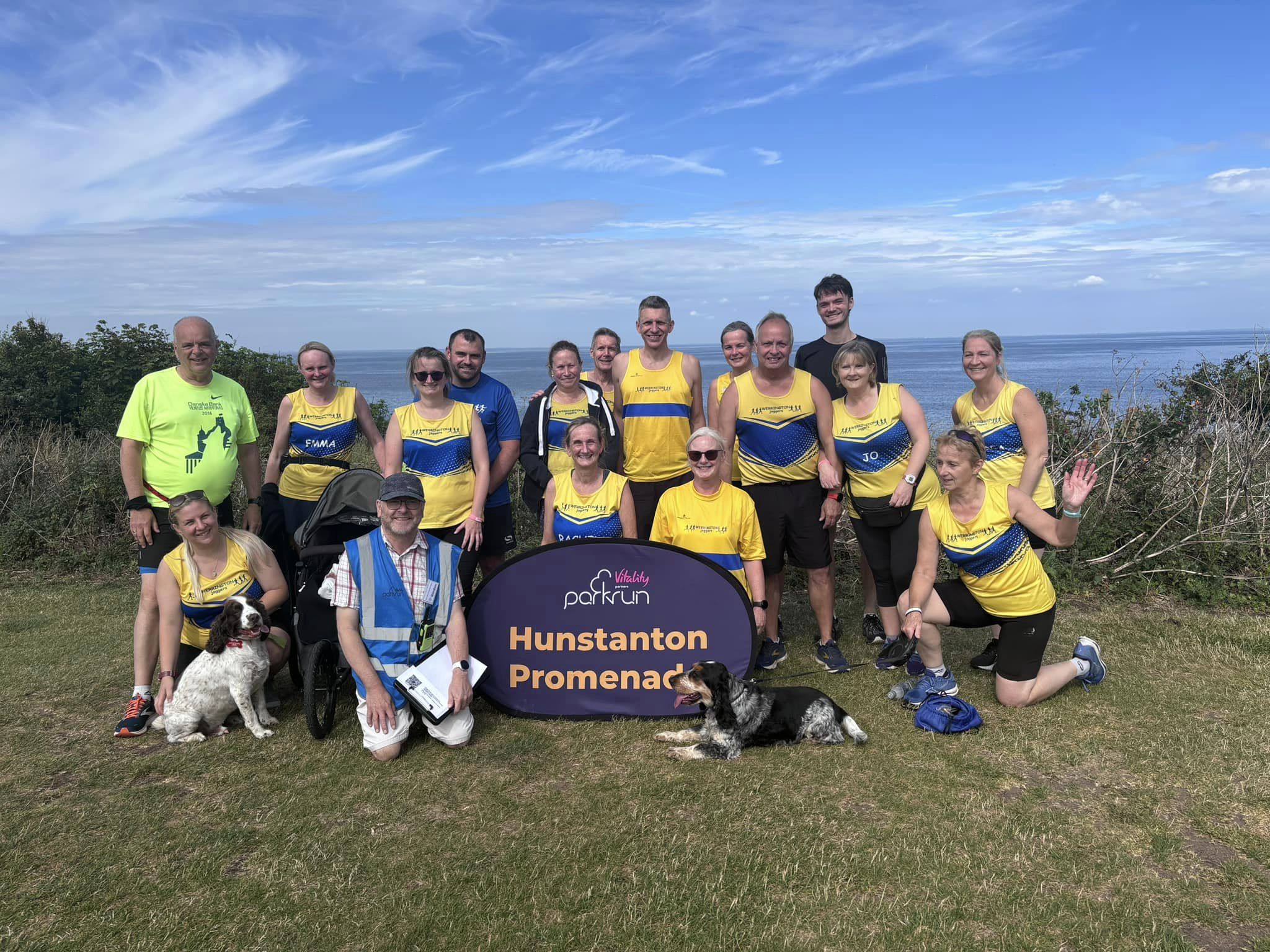 A good day to visit Hunstanton Promenade parkrun 175 | Hunstanton ...