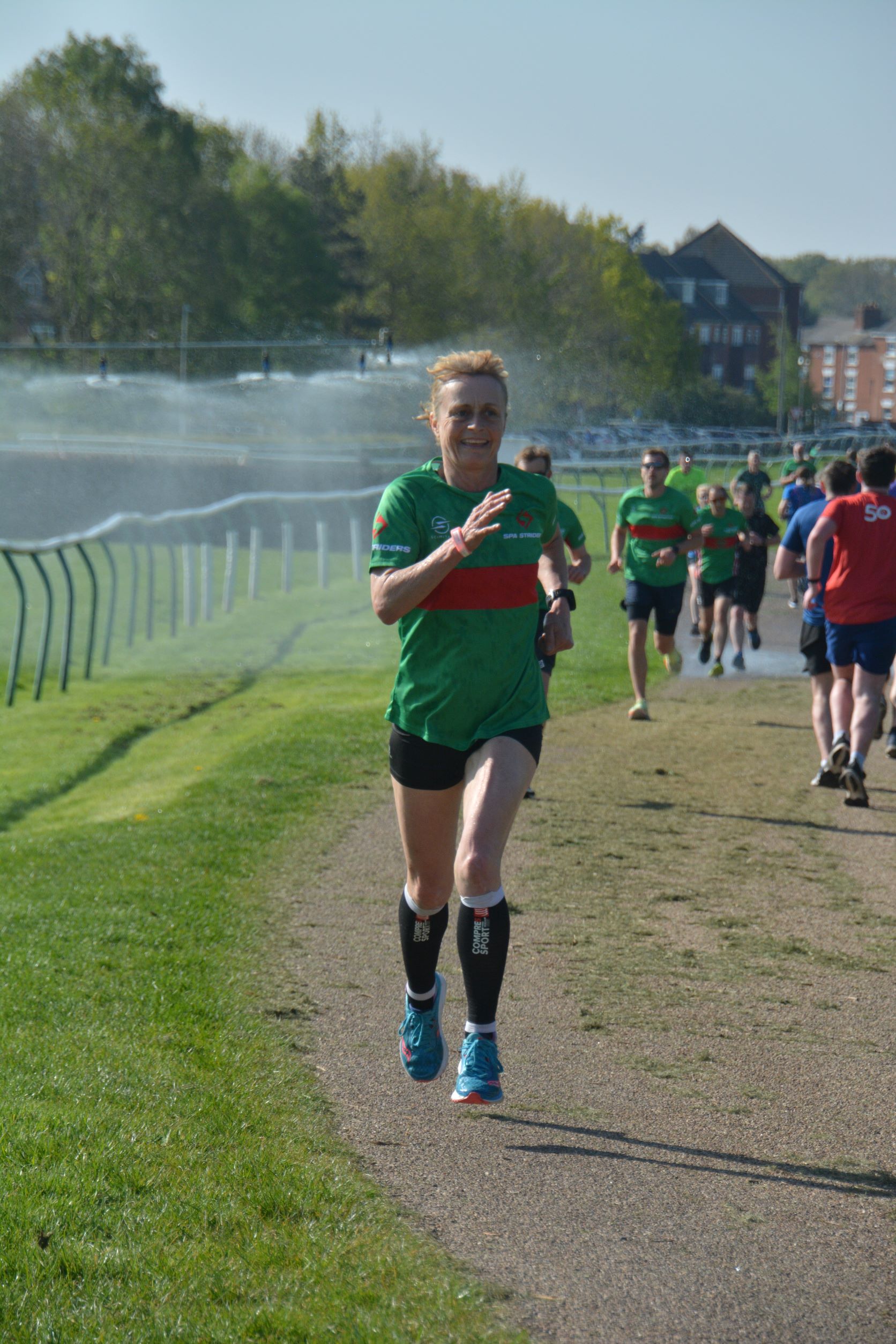 #56 The going was good as Spa Striders take the parkrun reins | Warwick Racecourse parkrun