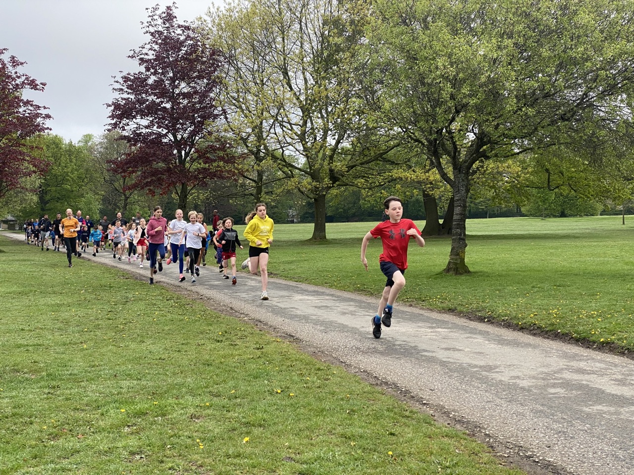 Event 106 – a Coronation-themed junior parkrun | Worden Park junior parkrun