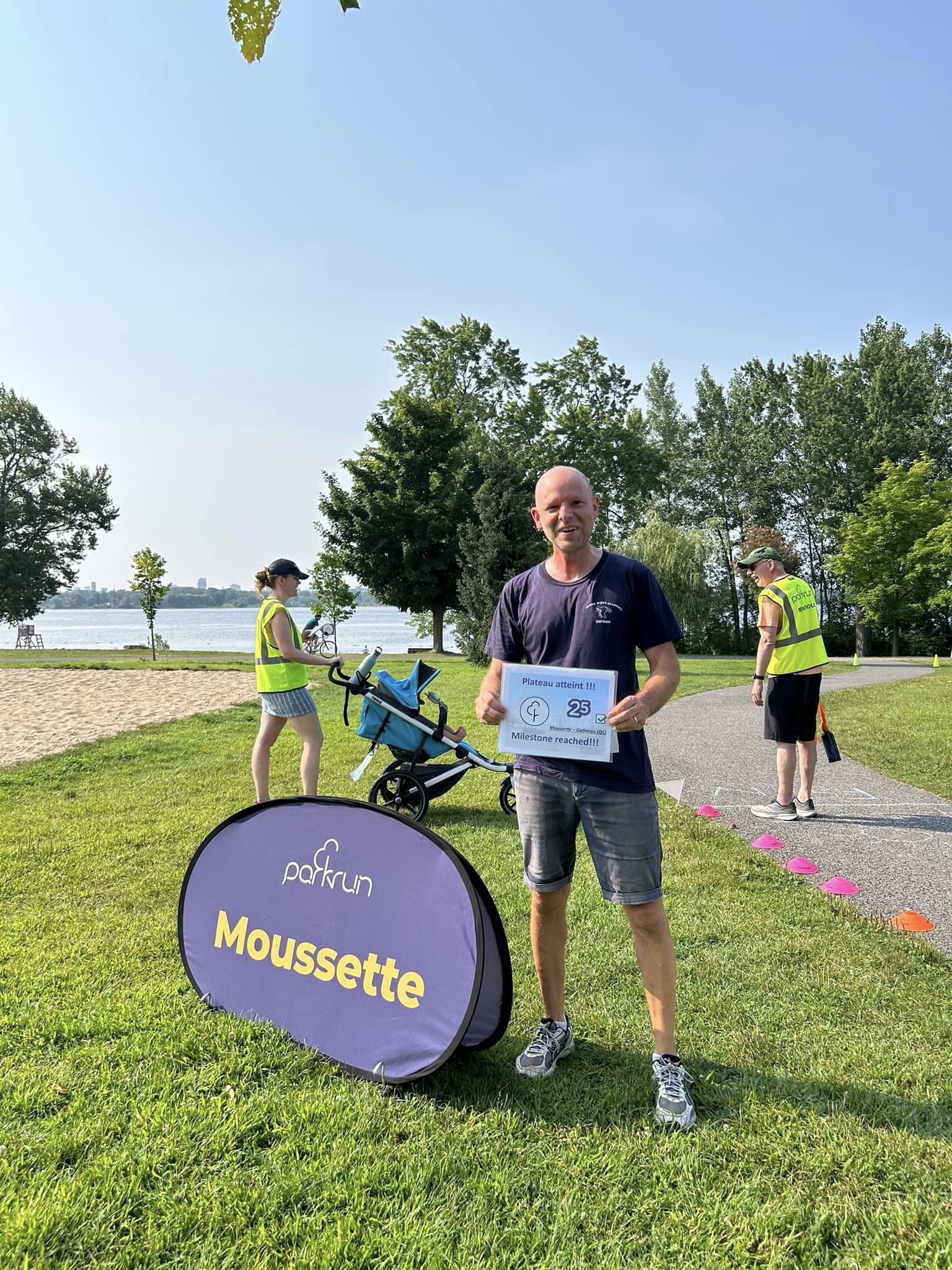 Rapport du 128e événement / parkrun Moussette / 128th event report ...