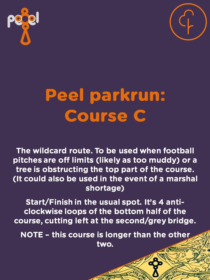 Peel parkrun – course set-up and marshal points | Peel parkrun