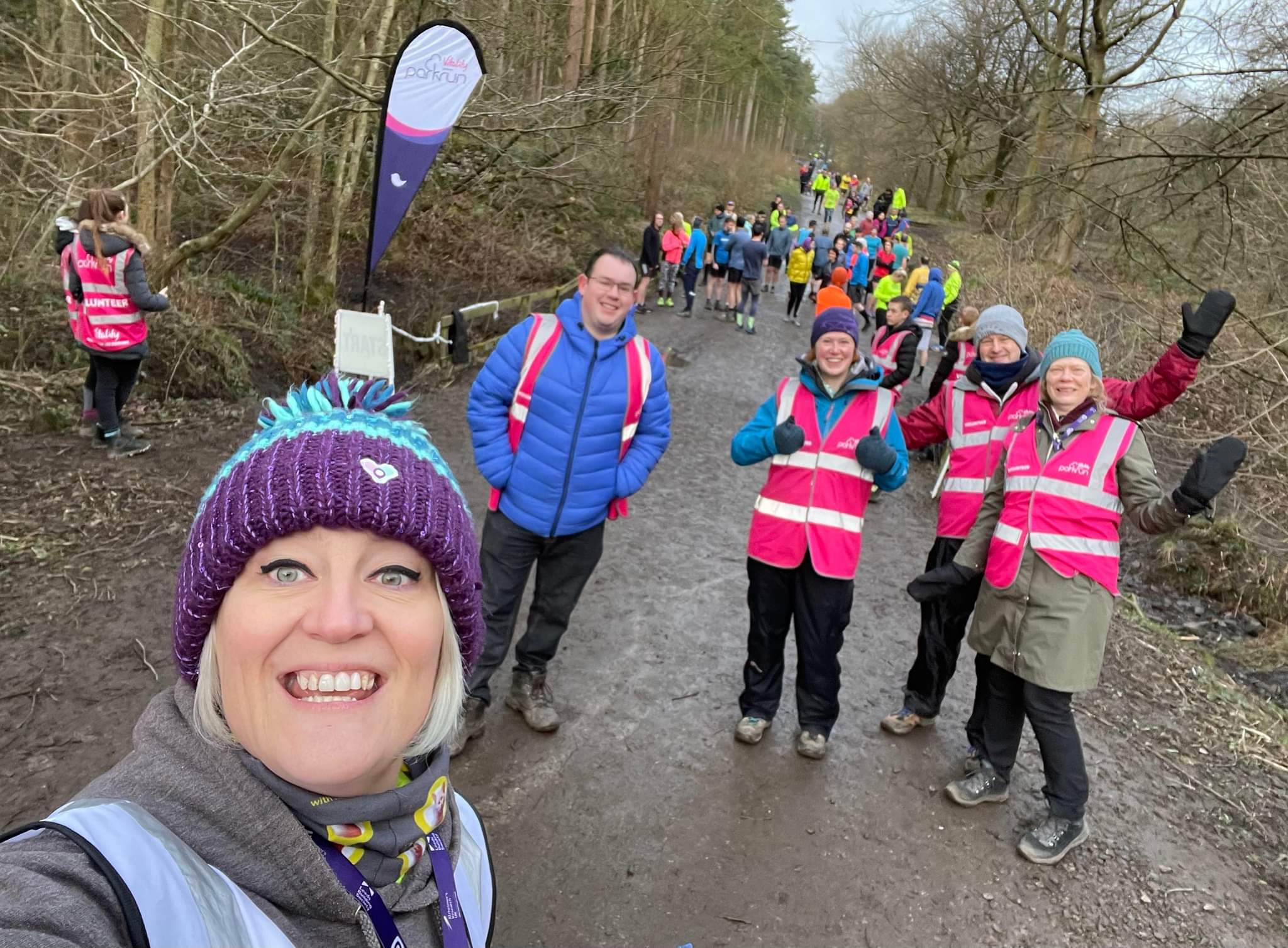 Thank you to the weather fairies | Chevin Forest parkrun