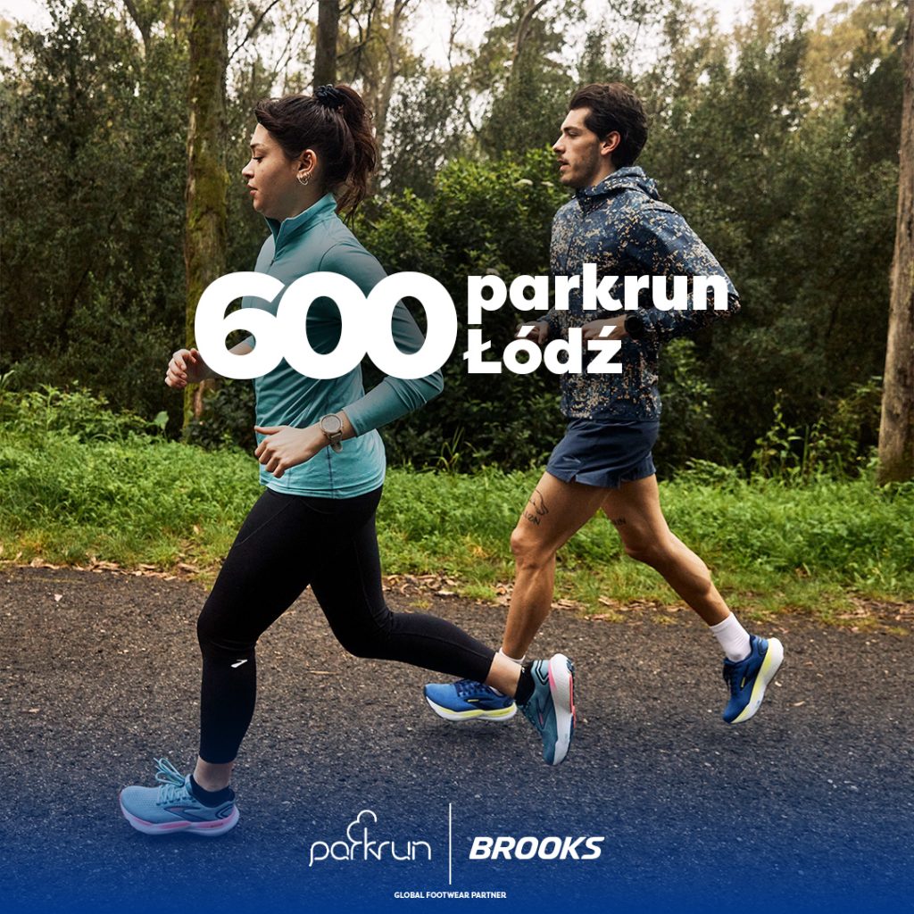 Brooks na 600 edycję parkrun Łódź | Łódź parkrun
