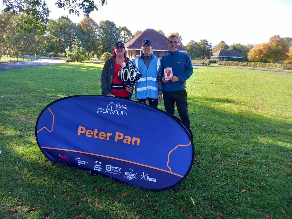 Event #425, Saturday 29th October 2022, by Rob Newton | Peter Pan parkrun