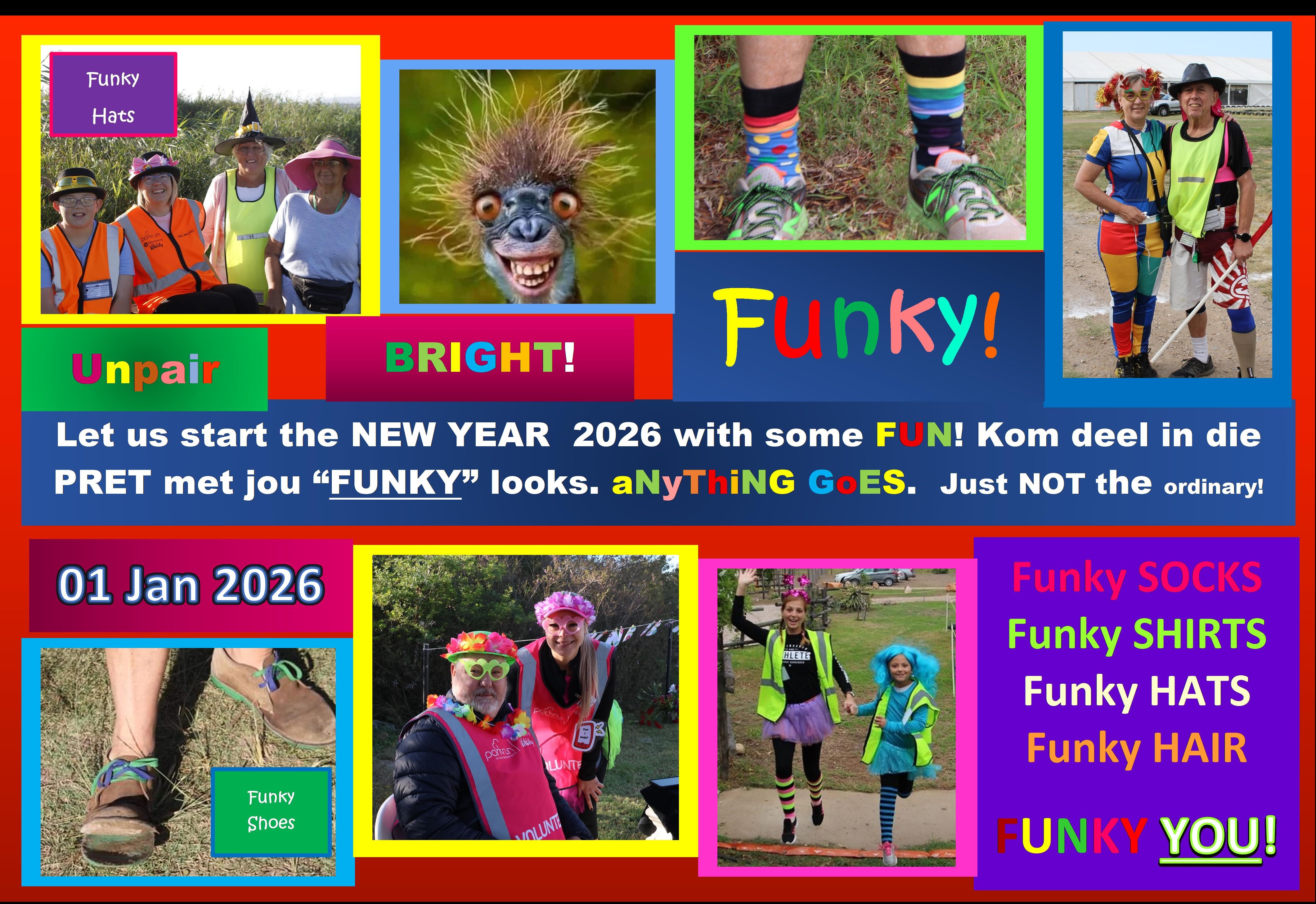 funky NEW year EvEnT 01 JaNuARy 2026 | Hart & Bosch Village parkrun
