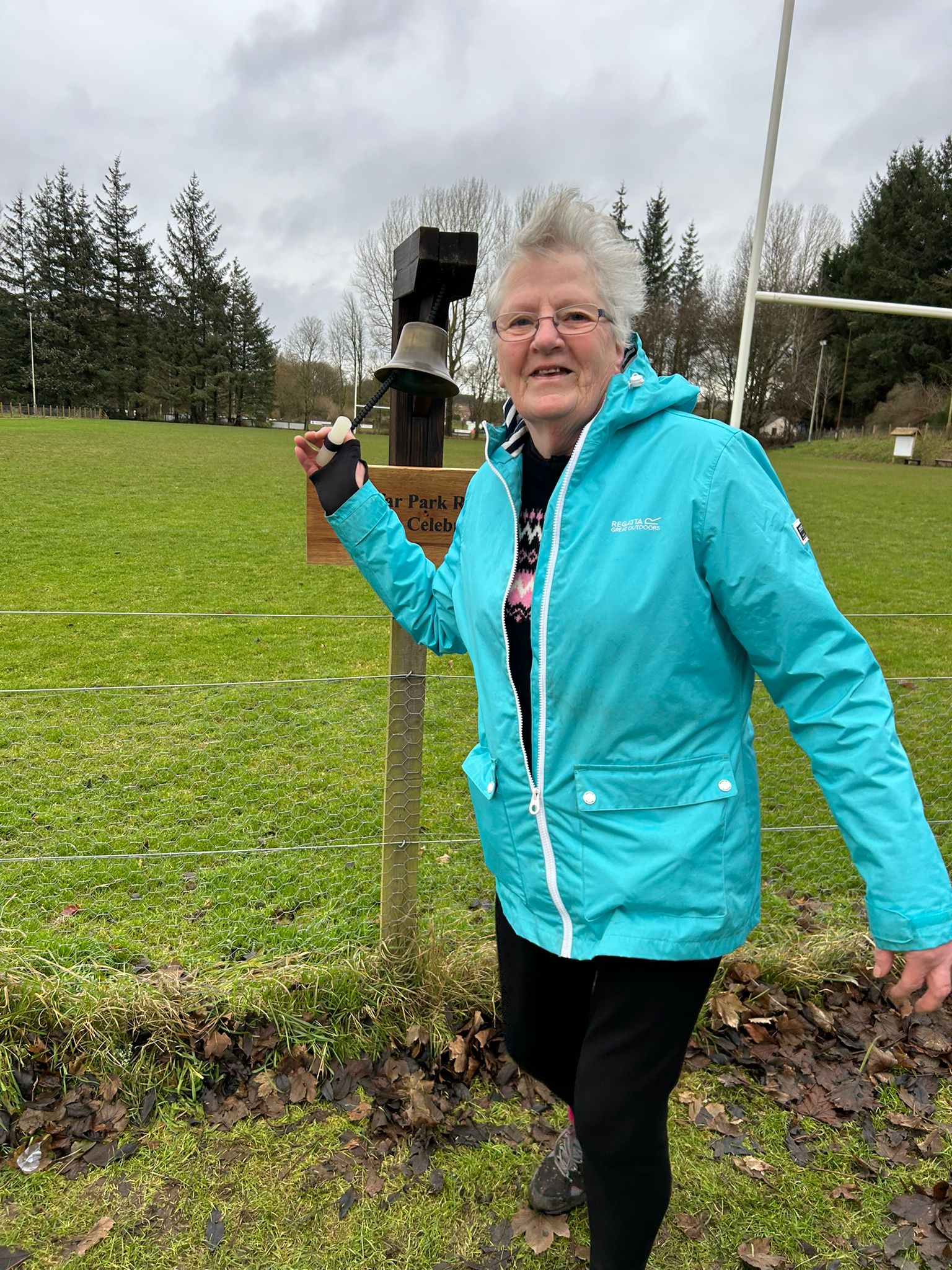 The one where it was a little bit windy! | Forfar Loch parkrun