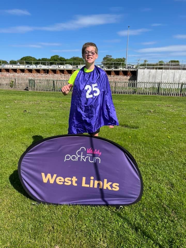 Multitasking at parkrun: West Links parkrun no 125 | West Links parkrun