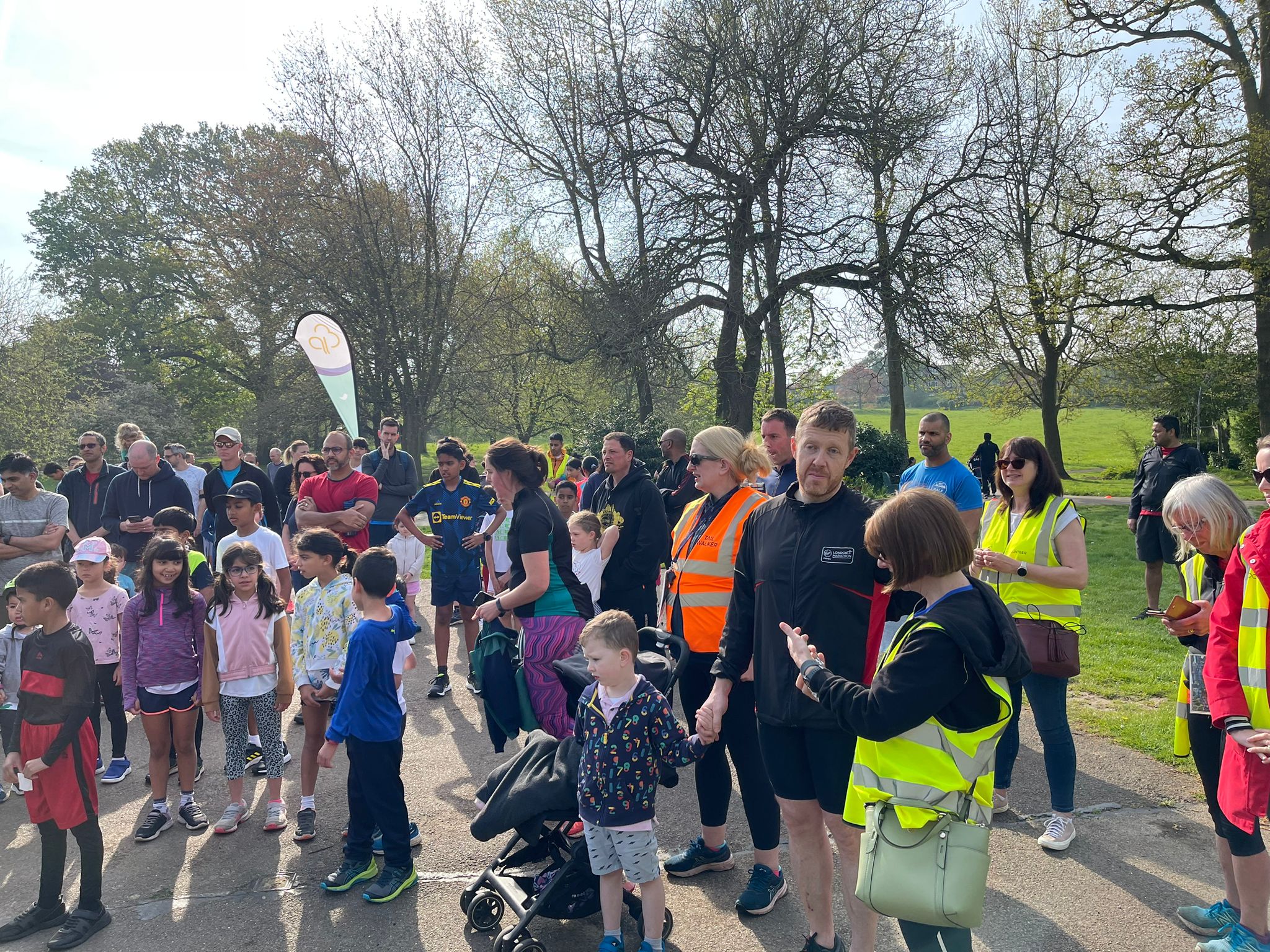 What a turnout!! | Pinner Village Gardens junior parkrun