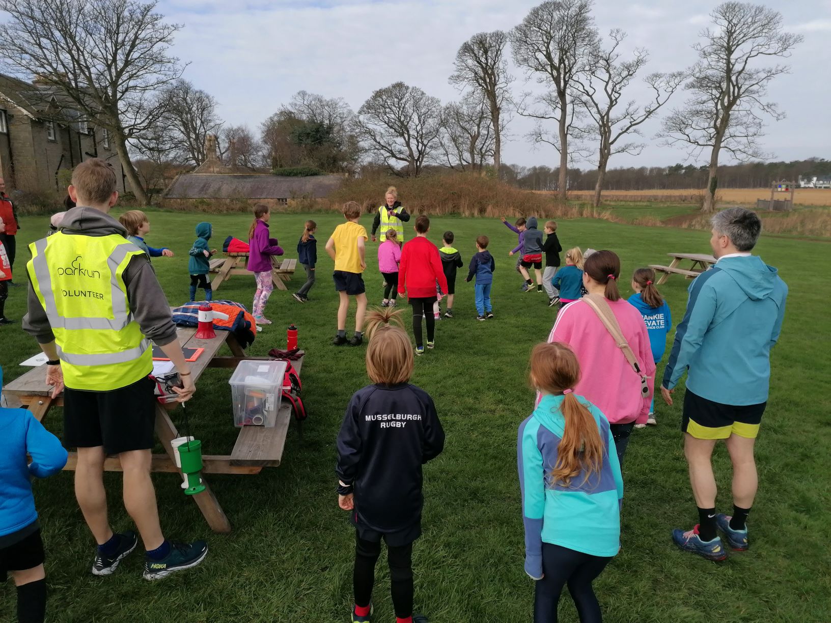Archerfield Walled Garden junior parkrun #54 2nd April 2023 ...