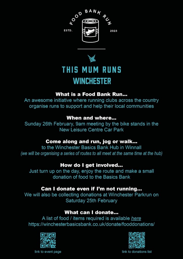 Food Bank Run | Winchester parkrun