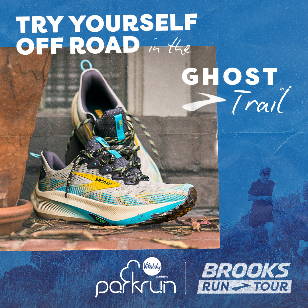 A chance to try Brooks’ new Ghost Trail shoe! | Winchester parkrun