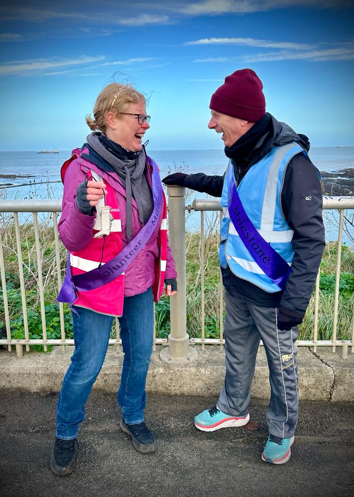 New Years Day 2024 Margate parkrun / parkwalk event 496 | Margate parkrun