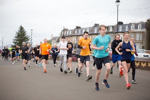 course | Largs Prom parkrun