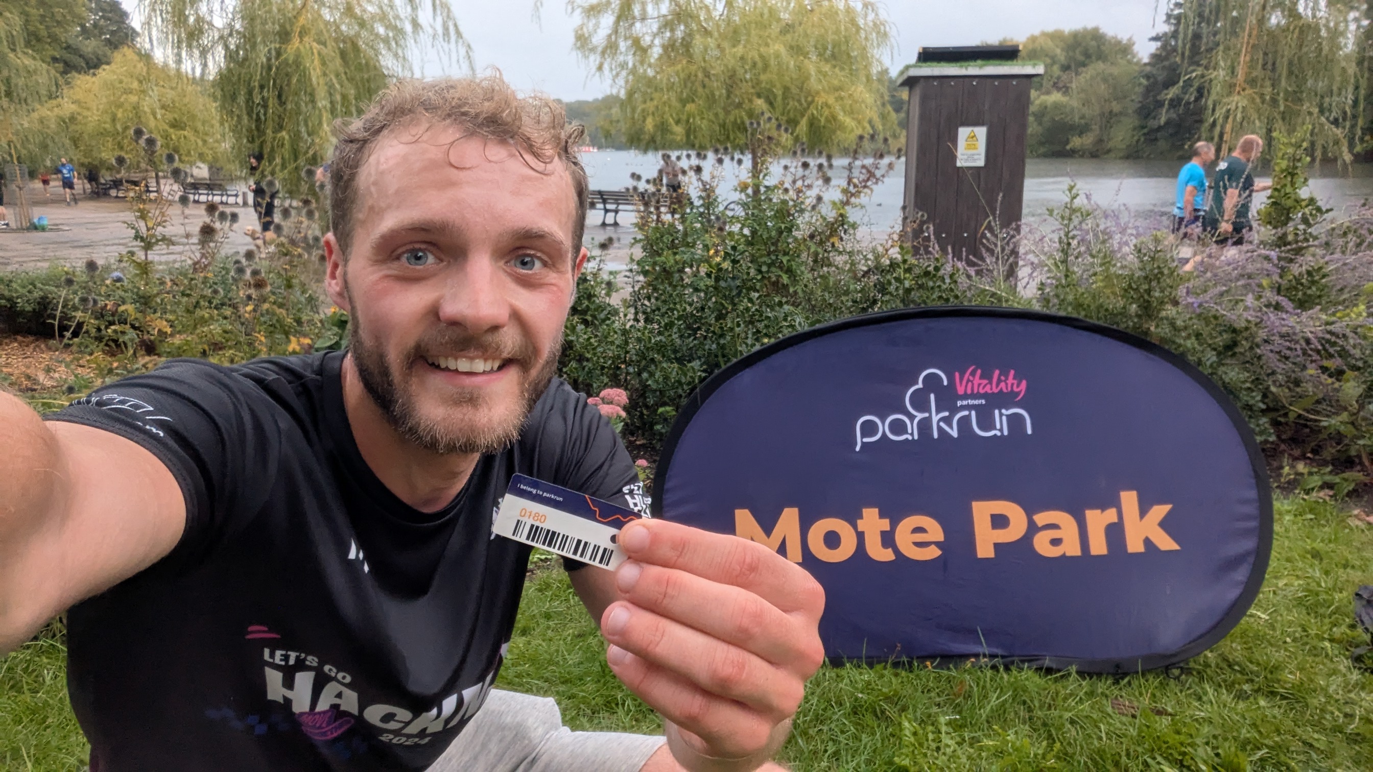 It did start off dry | Mote Park parkrun