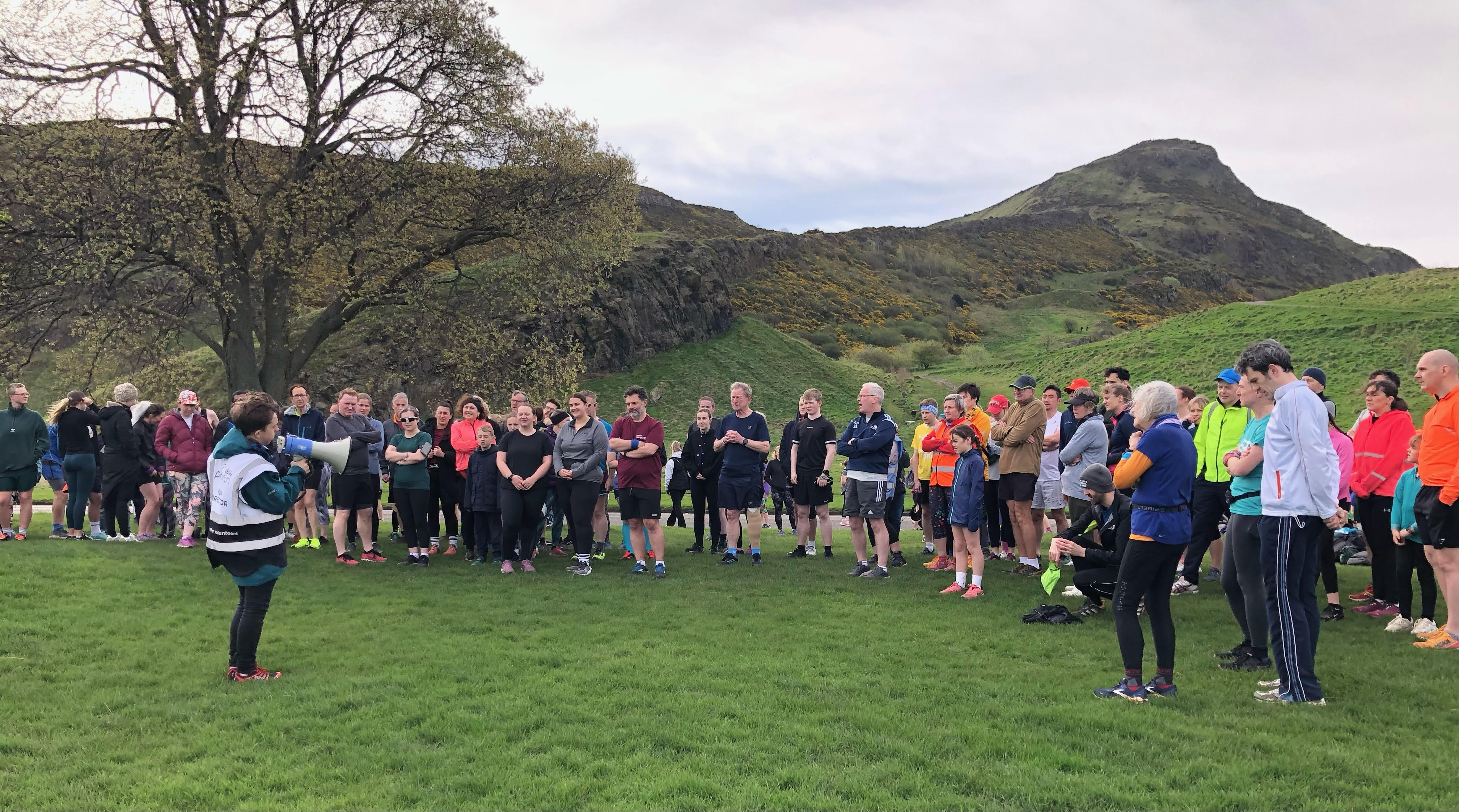 Event #83: Learning to Love the Hill | Holyrood parkrun