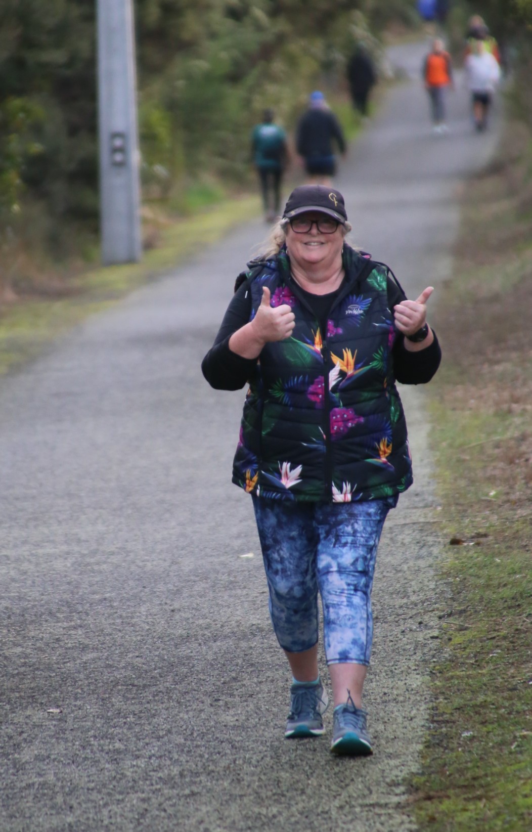 A clear, not too cold, a little breezy but no rain type of parkrunday ...