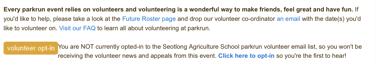 Event Report for Seotlong Agriculture School parkrun #1 – 25 February 2023 | Seotlong ...